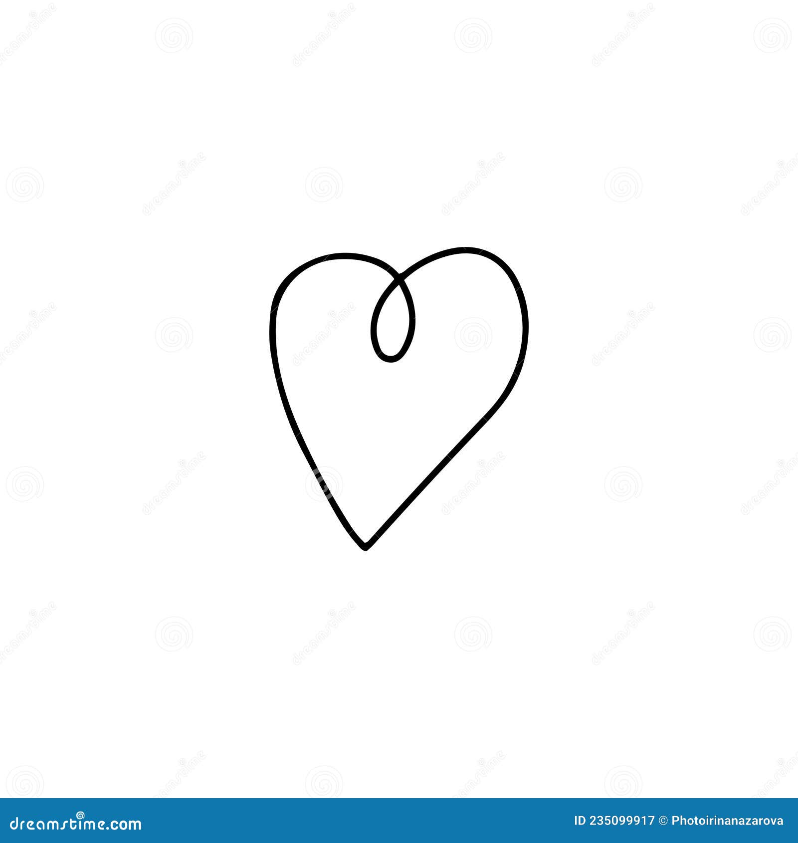 Simple Heart Element for Decorative Design. Stock Vector - Illustration ...