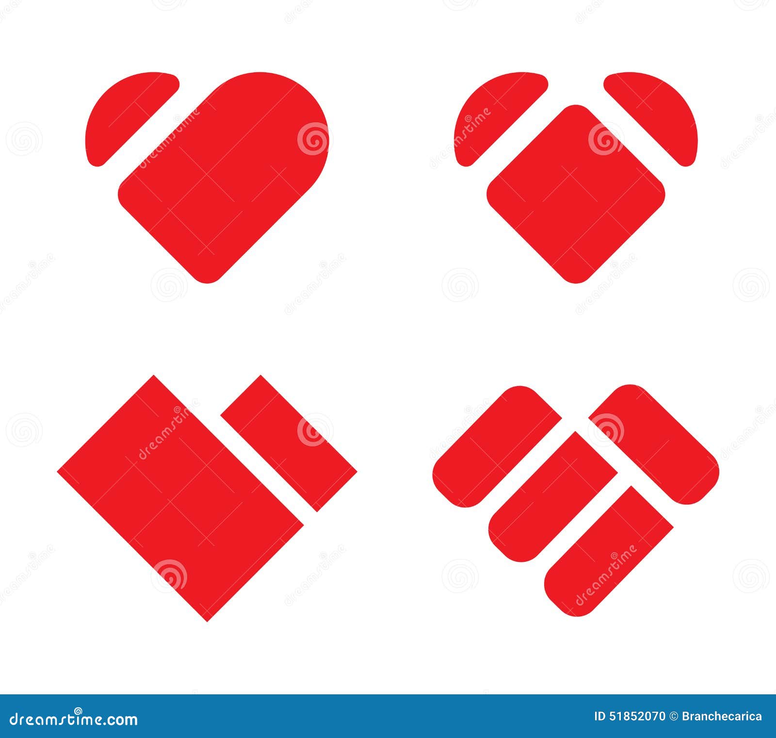 Simple Heart Illustration - Heart Icon Stock Vector - Illustration of ...
