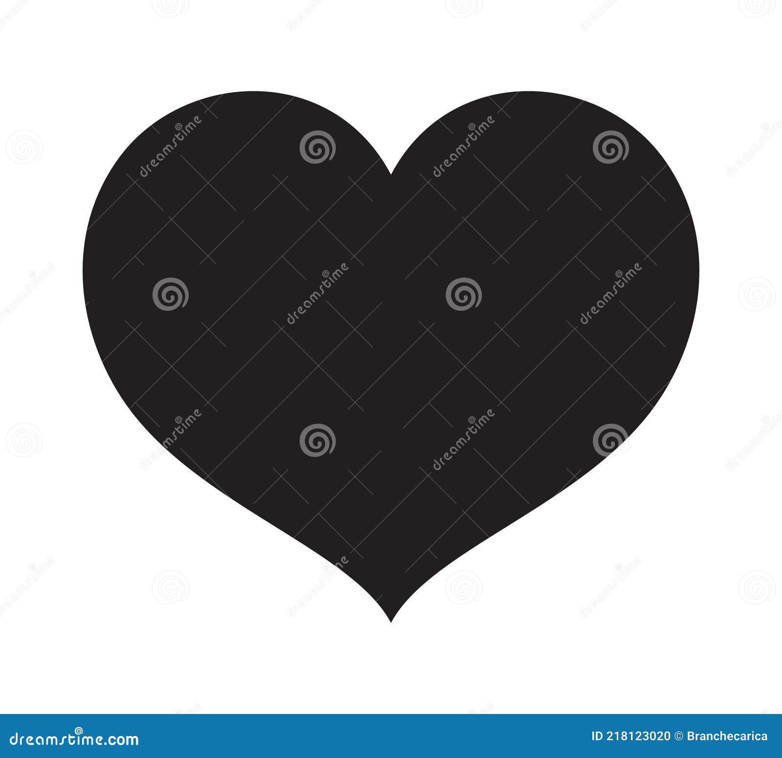 Simple Heart Beat Wave Vector Illustration | CartoonDealer.com #104899286
