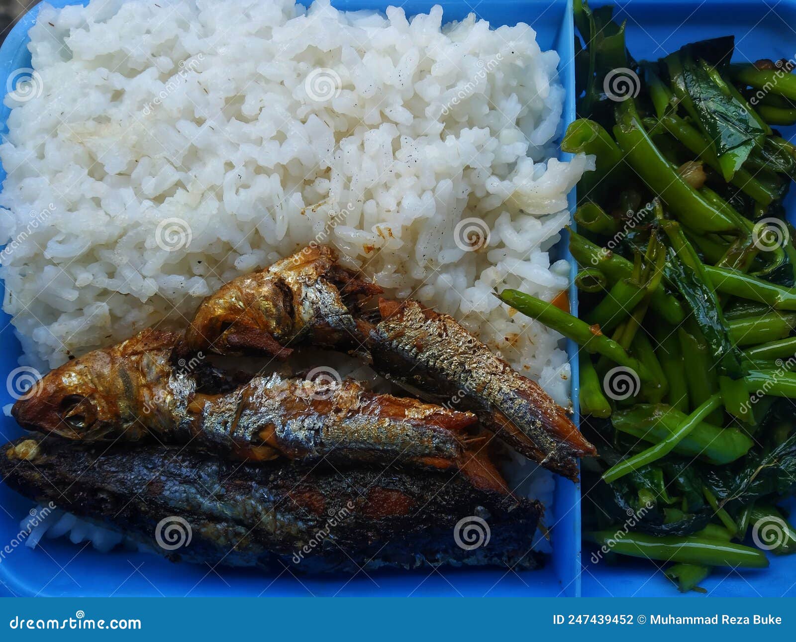 A simple home-made menu stock photo. Image of rice, vegetables - 247439452
