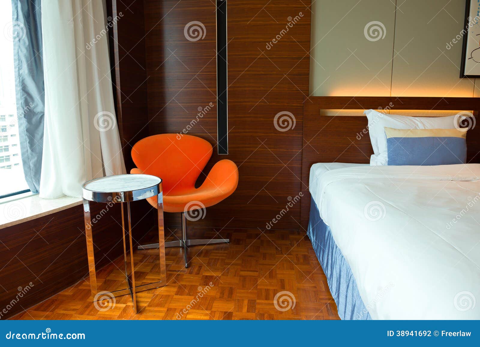 Simple hotel room interior stock photo. Image of clean - 38941692