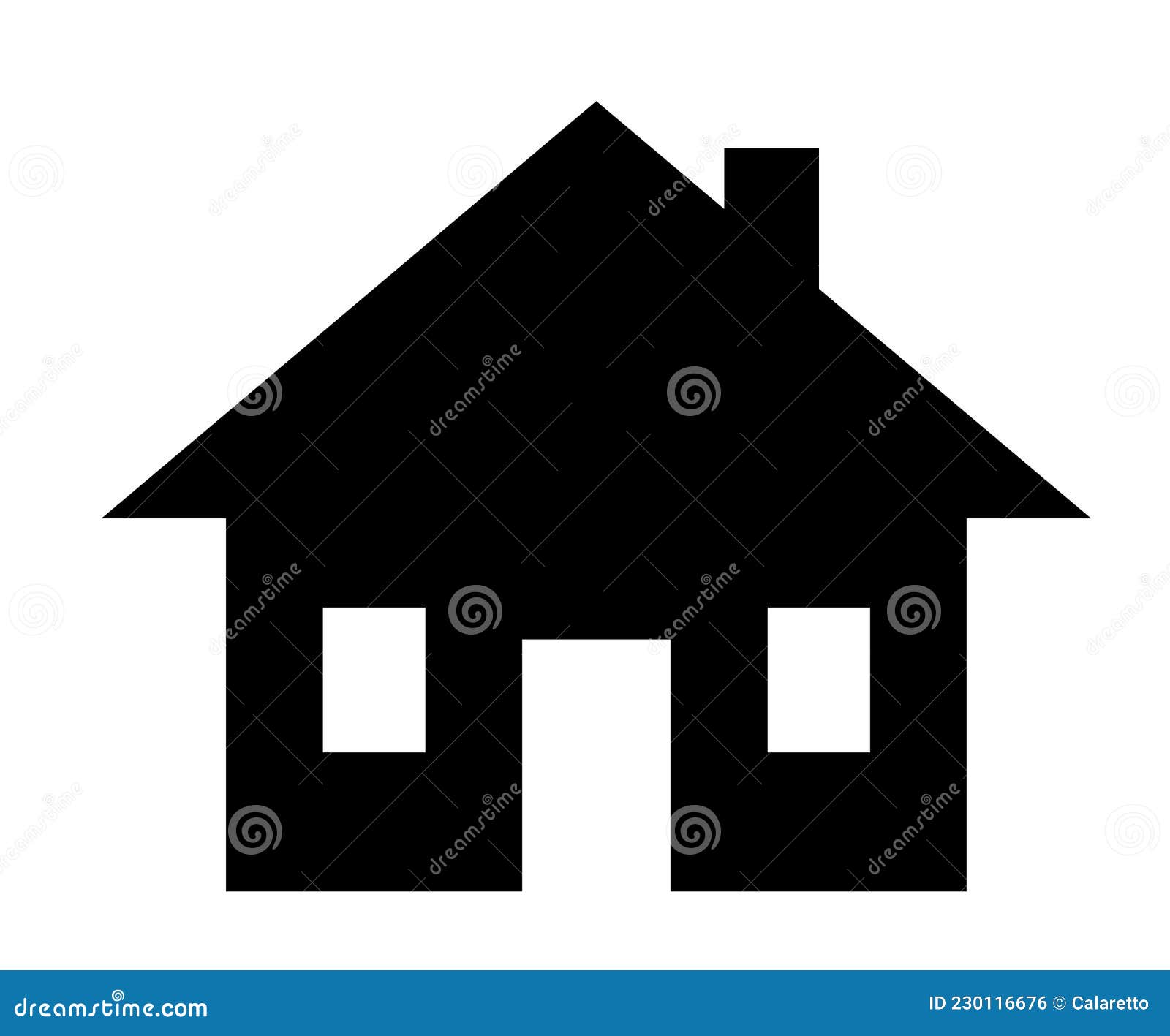 Simple House Clipart Vector Stock Vector - Illustration of clipart ...