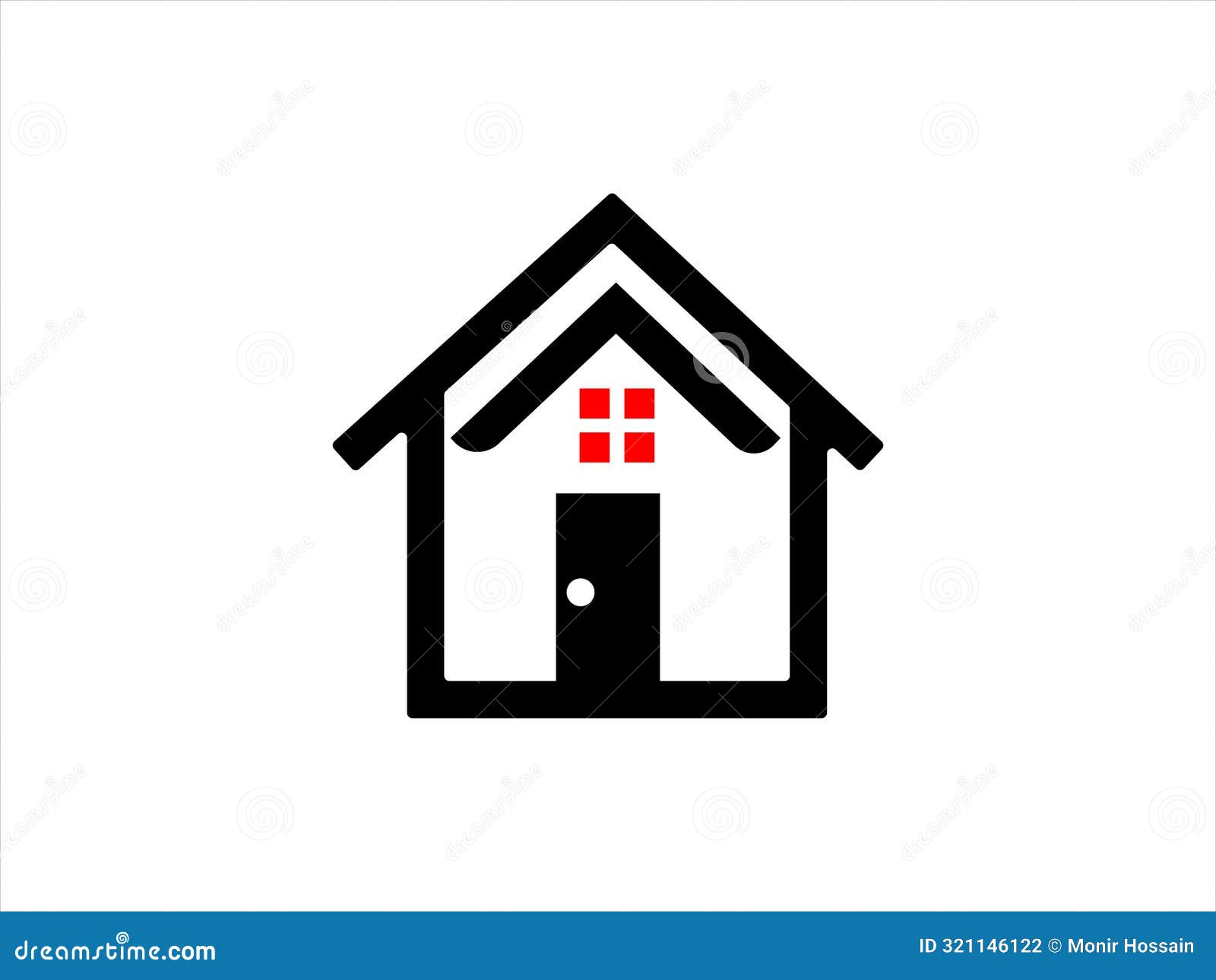 Simple house logo stock vector. Illustration of luxury - 321146122
