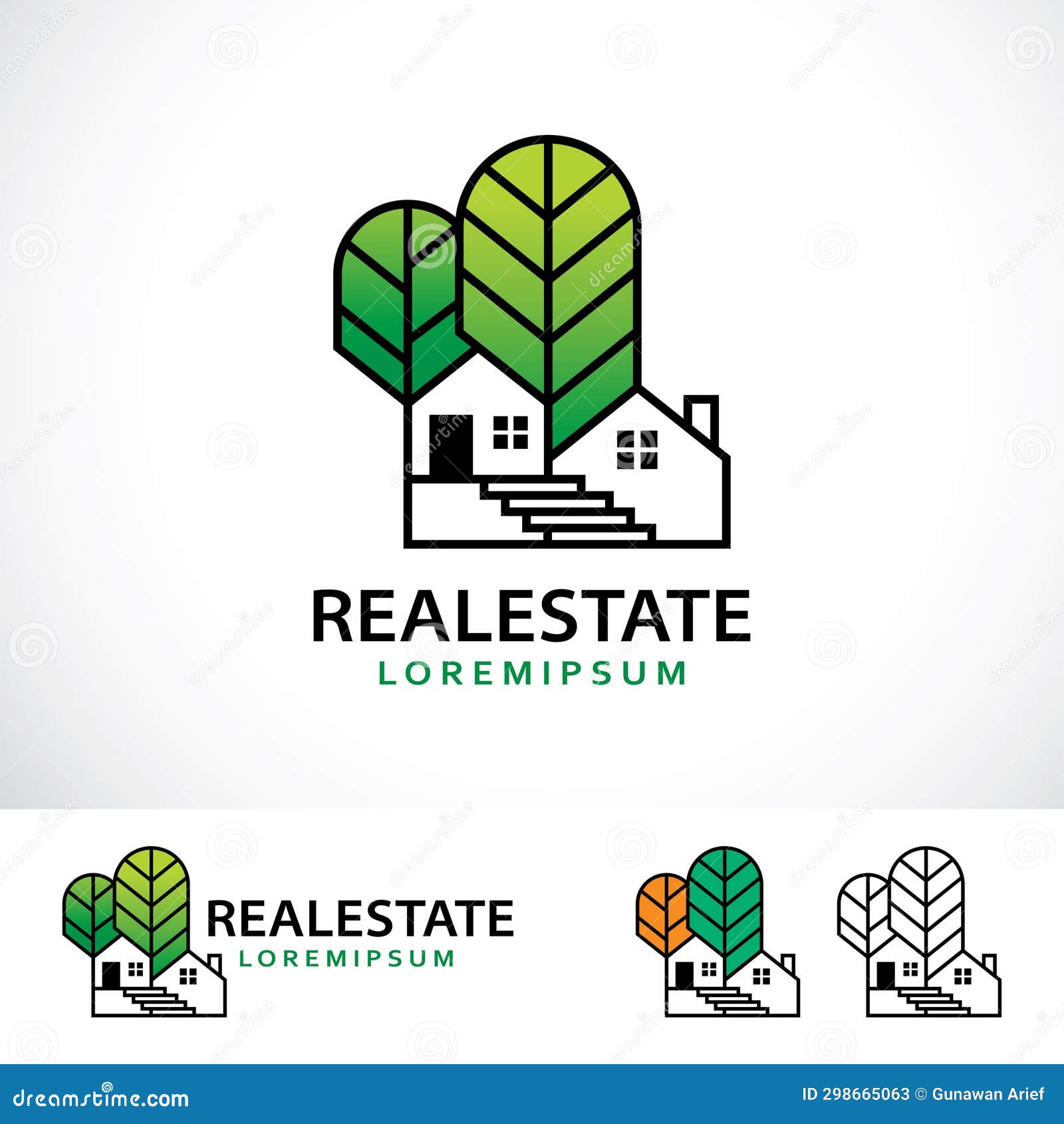 Simple House Logo Design Template Stock Illustration - Illustration of ...