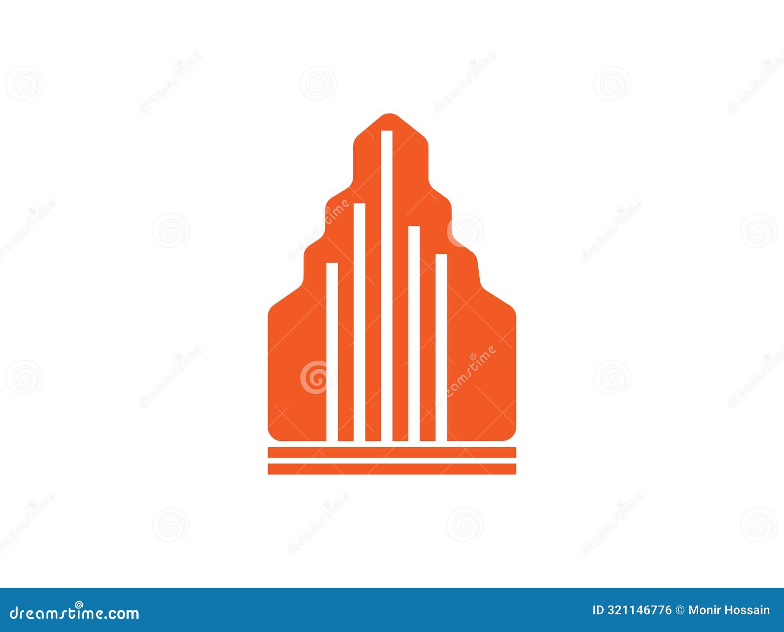 Simple house logo stock vector. Illustration of estate - 321146776