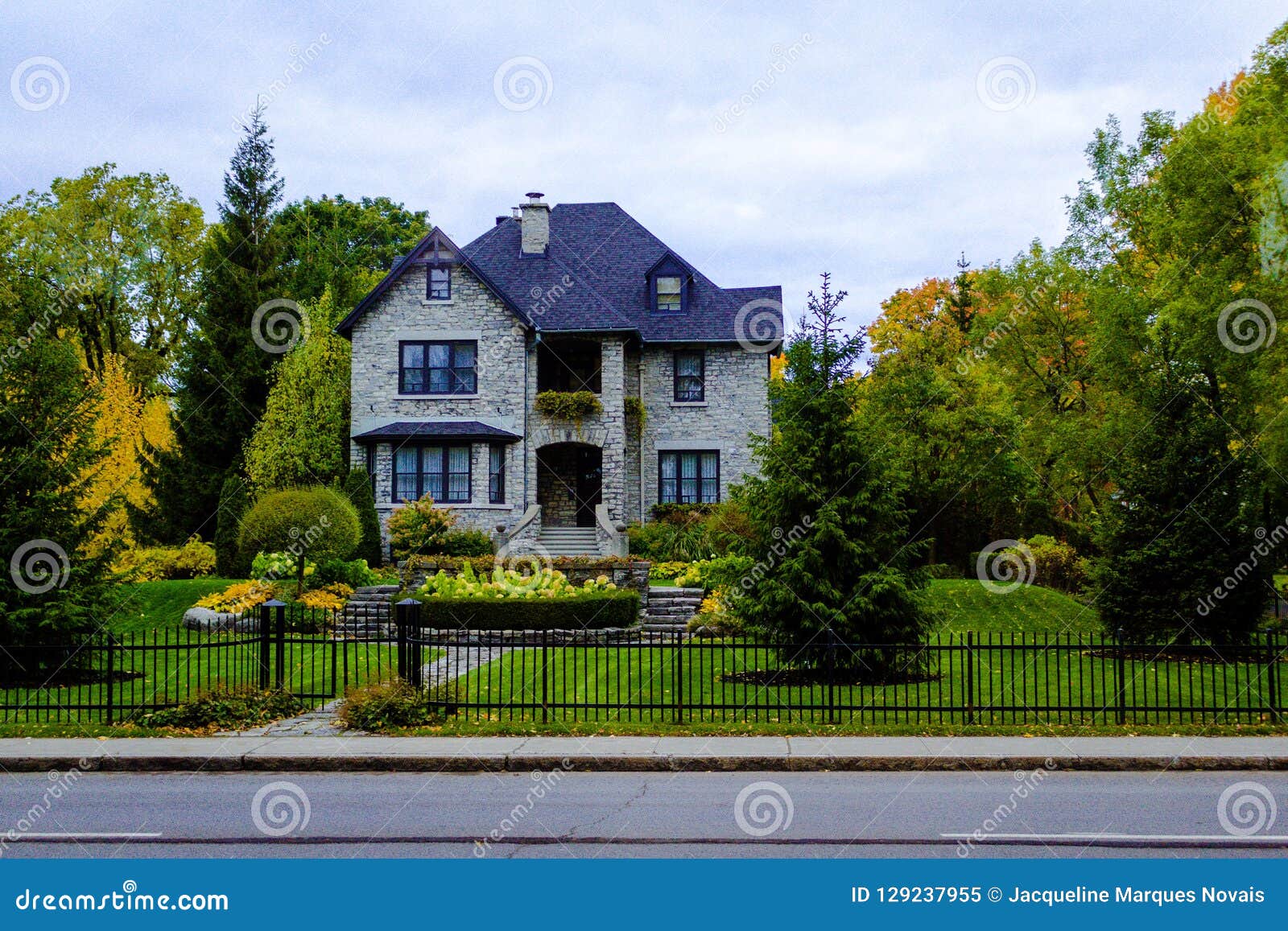 Simple house stock image. Image of montreal, simple - 129237955