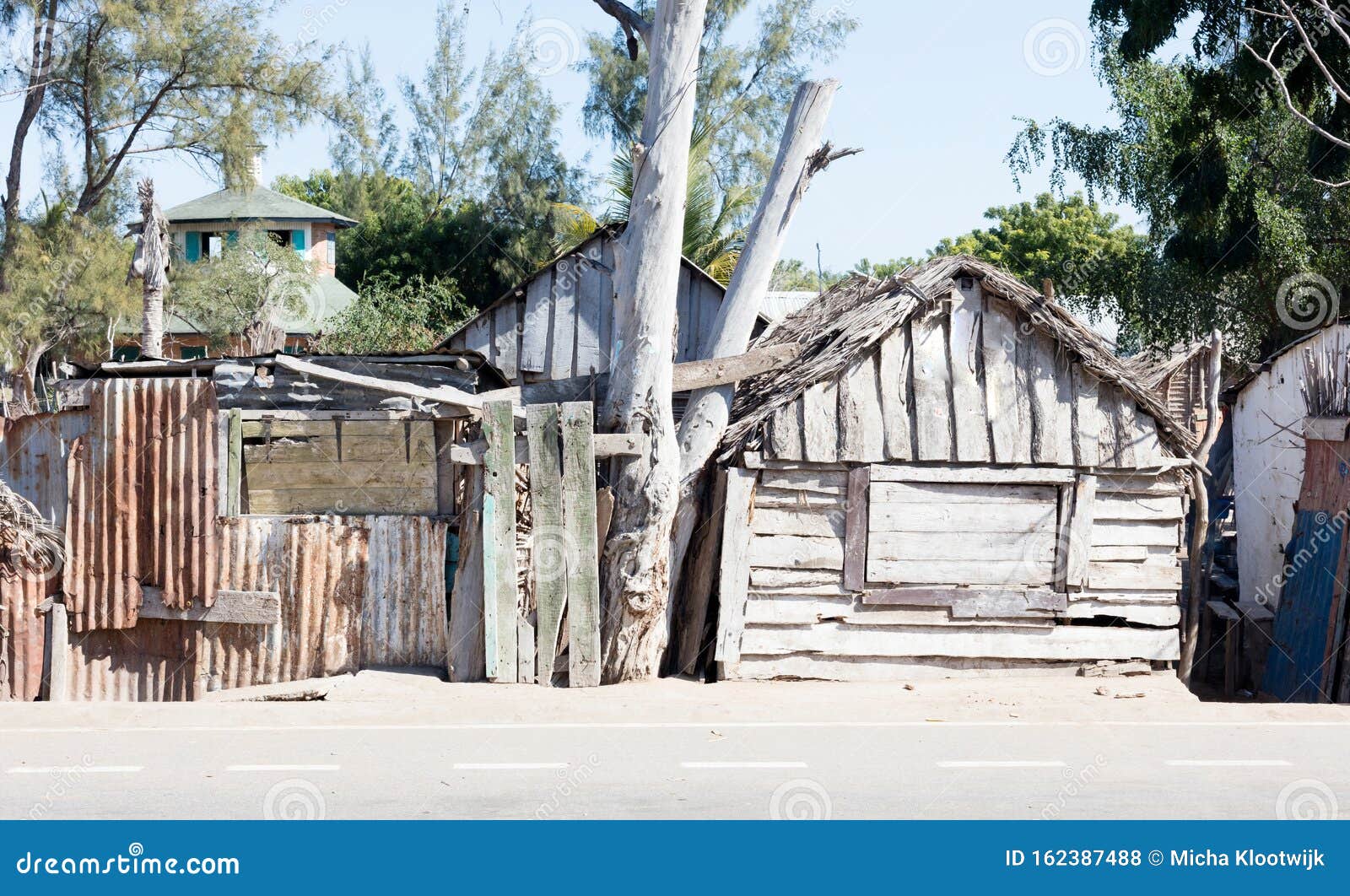 Simple house for the poor stock photo. Image of wood - 162387488