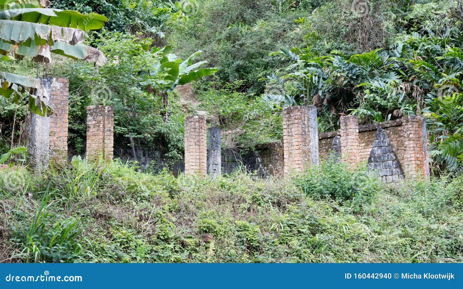 Simple House for the Poor, Under Construction Stock Photo - Image of ...
