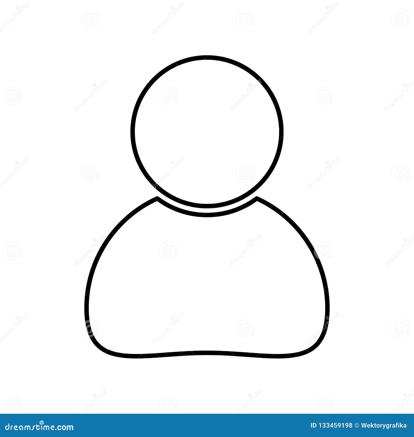 Simple Person Outline