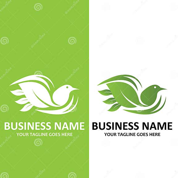 Simple Hummingbird Symbol Vector Logo Stock Vector - Illustration of ...