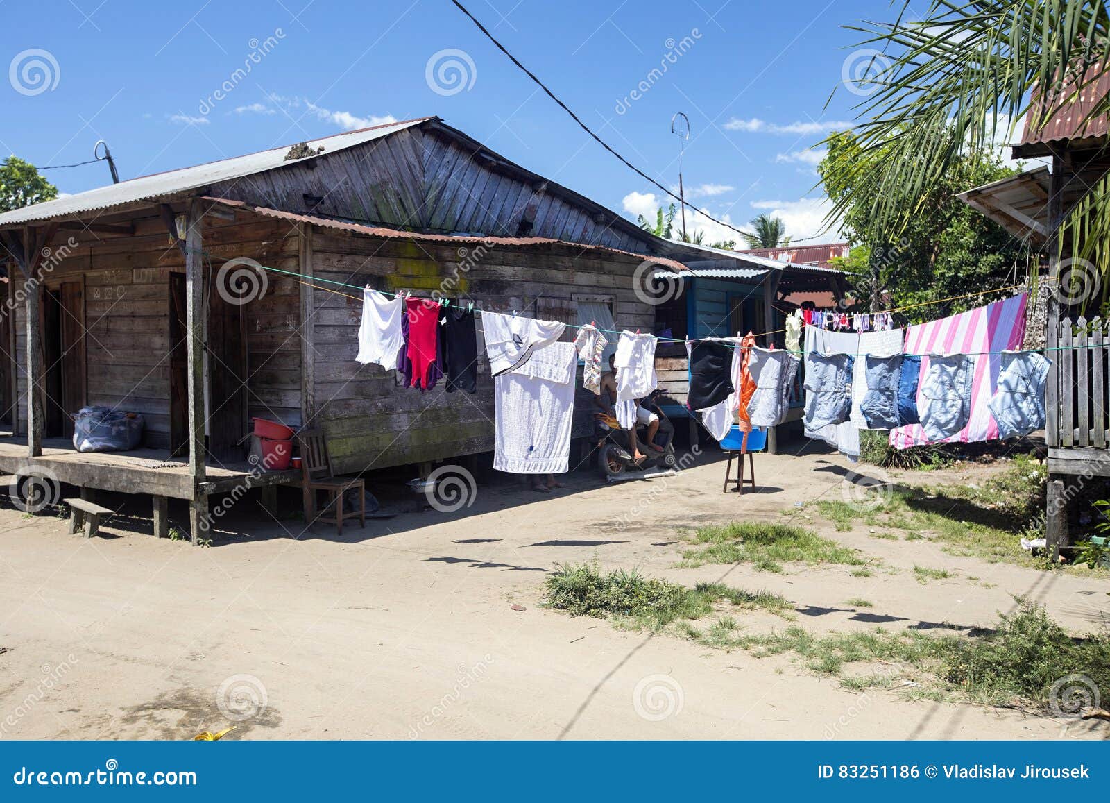 Simple Hut on Malagasy Countryside, Madagascar Editorial Photo - Image ...