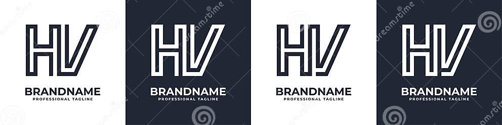 Simple HV Monogram Logo, Suitable for Any Business with HV or VH ... Simple HV Monogram Logo, Suitable for Any Business with HV or VH ...