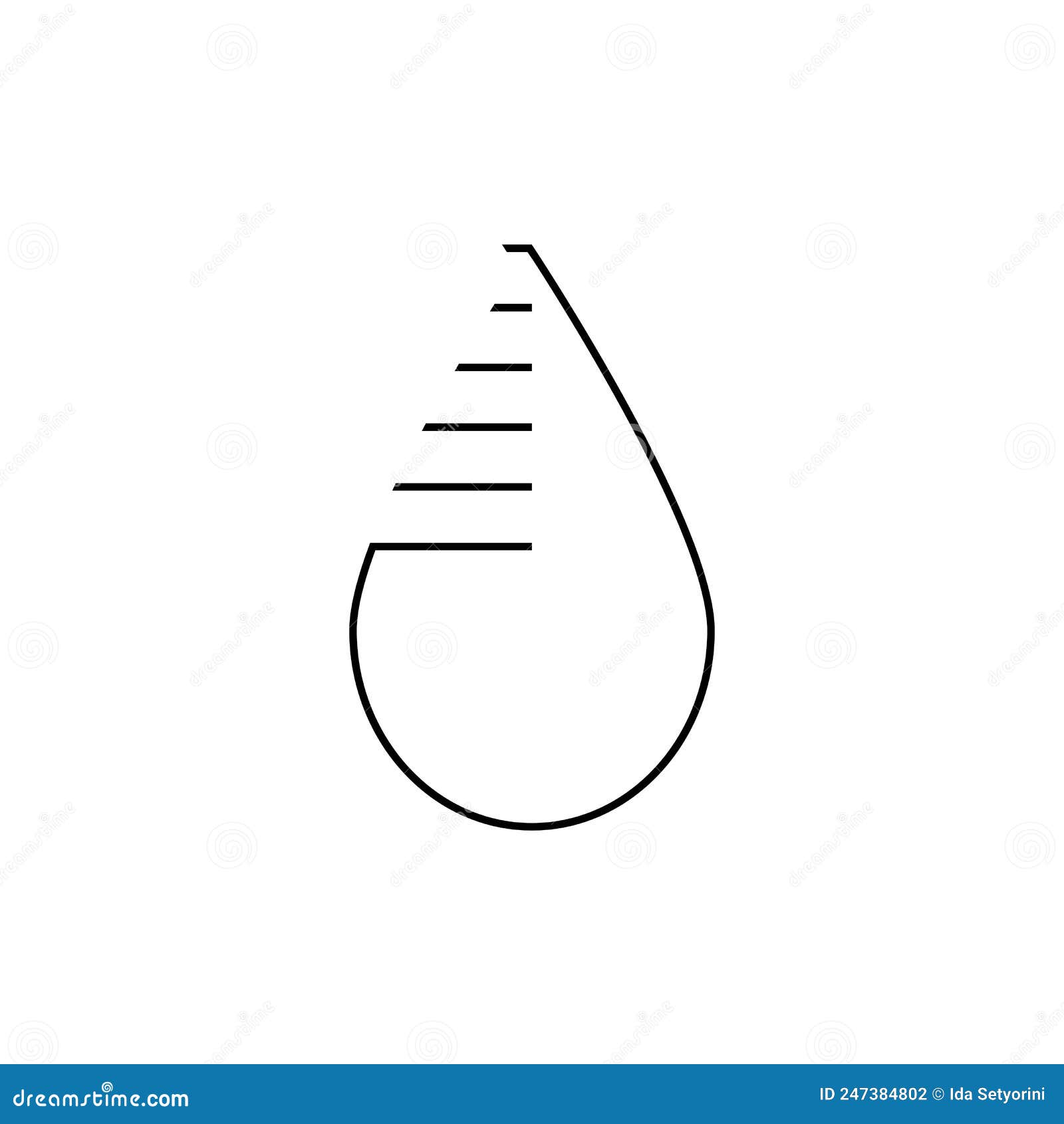 Simple Hydrometer Logo Design Stock Illustration - Illustration of ...