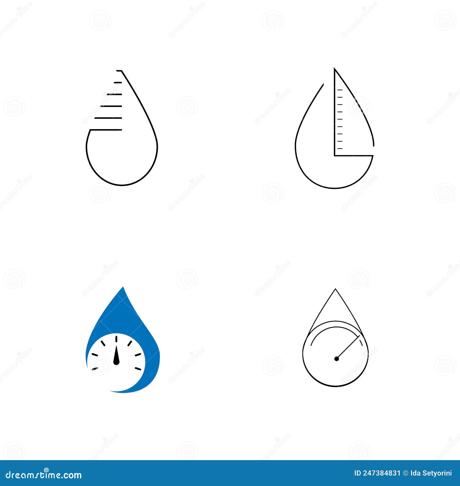 Simple Hydrometer Logo Design Royalty-Free Cartoon | CartoonDealer.com ...