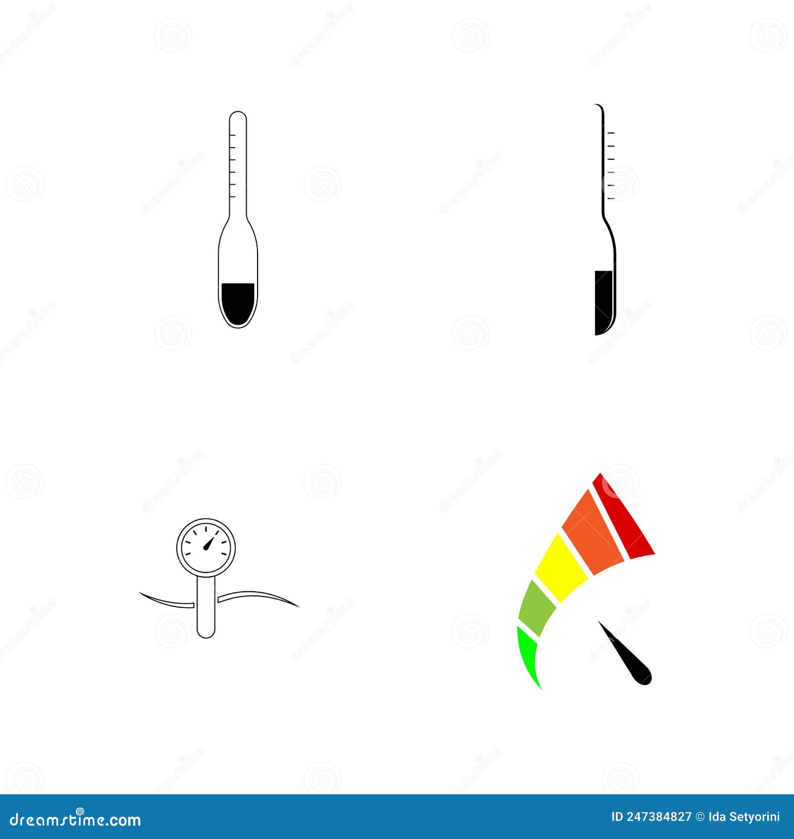 Simple Hydrometer Logo Design Royalty-Free Cartoon | CartoonDealer.com ...