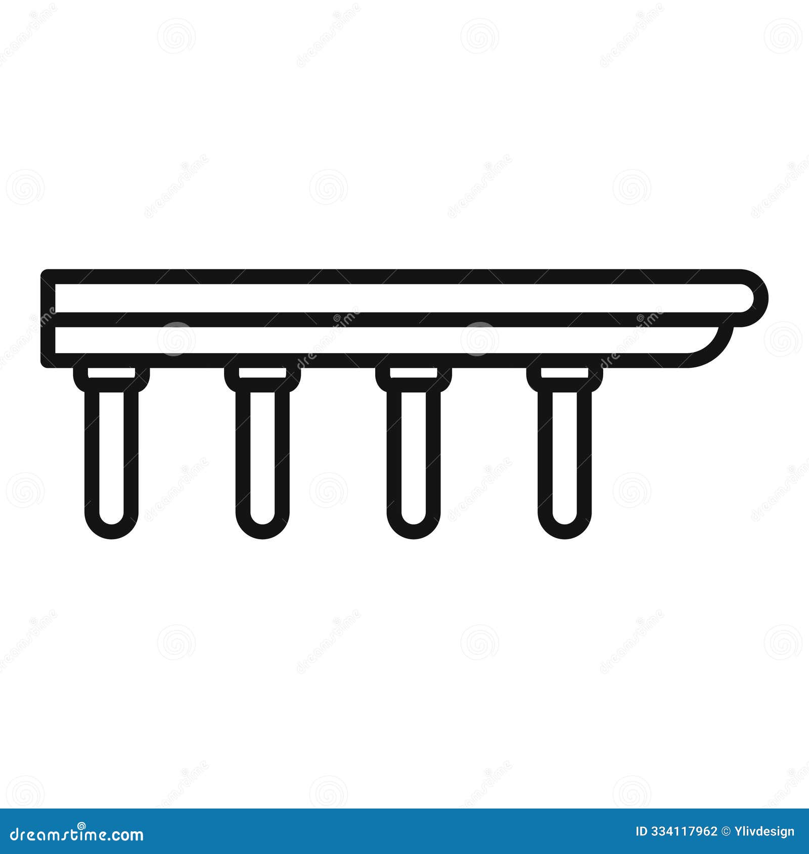 Hydroponic Growing System Providing Water To Plants Stock Illustration ...