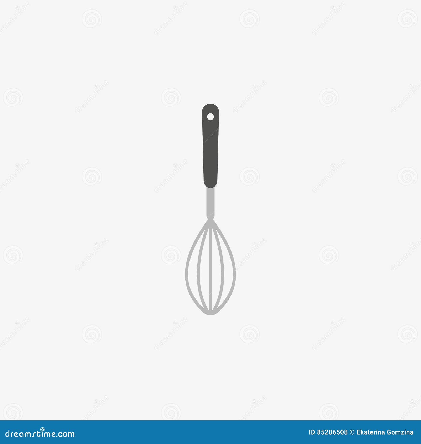 Simple Icon Os Wire Whisk in Flat Style. Vector Silhouette Symbol Stock ...