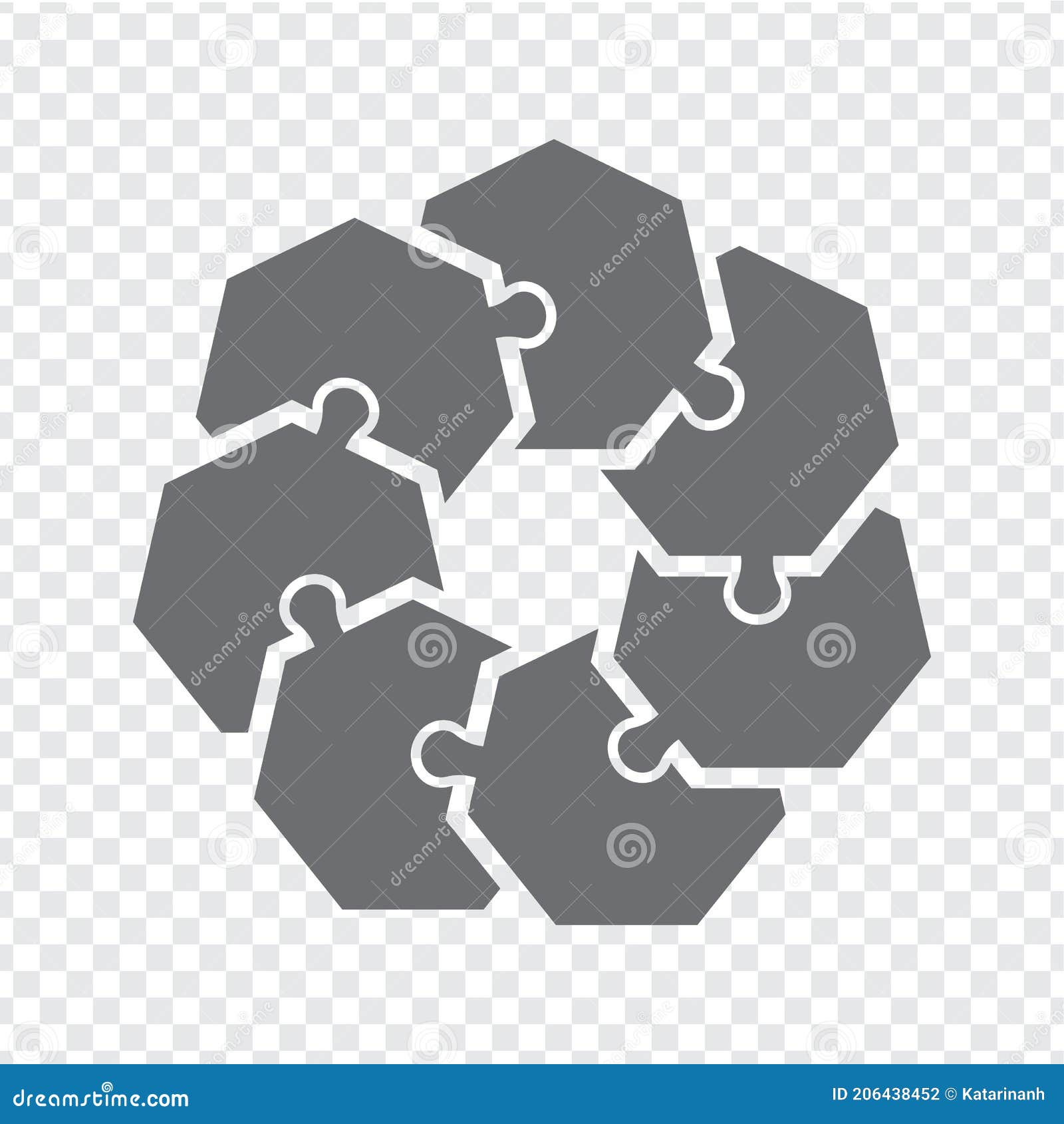 Heptagon A Seven Sided Shape With Seven Angles And Sides, Iol Royalty ...