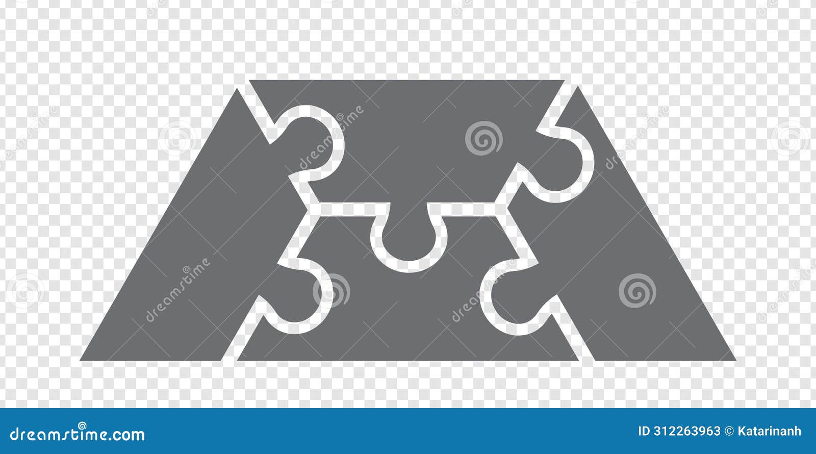 Half Hexagon Block Infographic Element Cartoon Vector | CartoonDealer ...