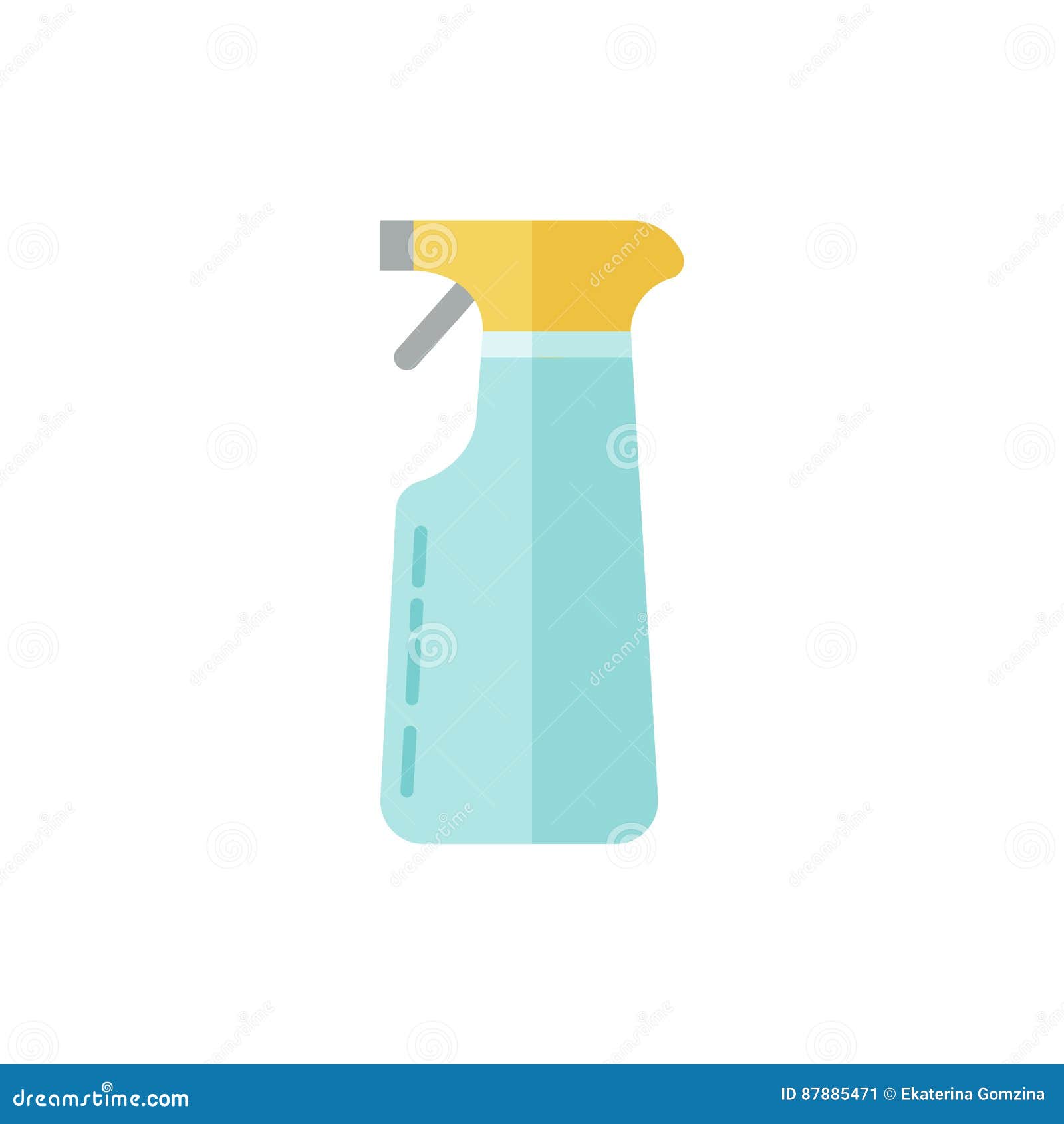 Simple Icon of Spraying Device. Vector Illustration. Flat Style Stock ...