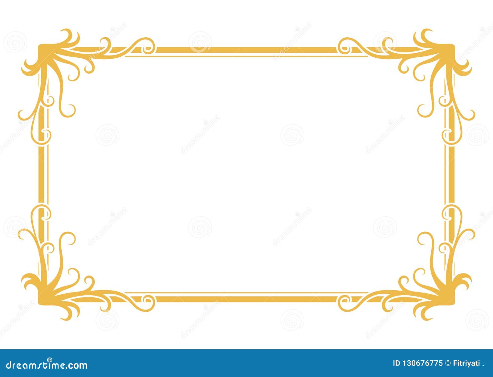 Square Border Number 7 by Pitripiter Stock Vector - Illustration of ...