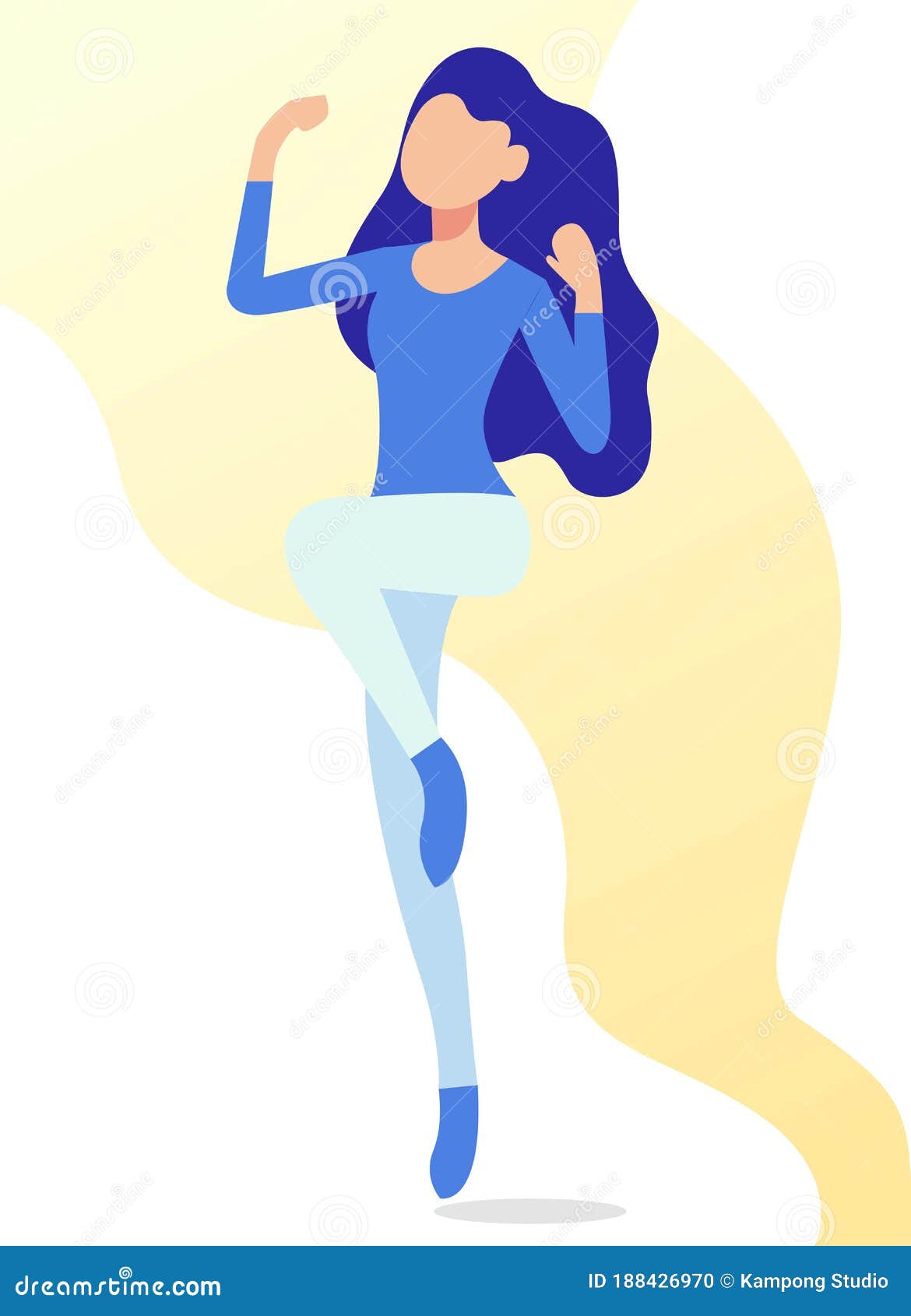 Simple Illustrations Illustrate the Excitement Stock Vector ...