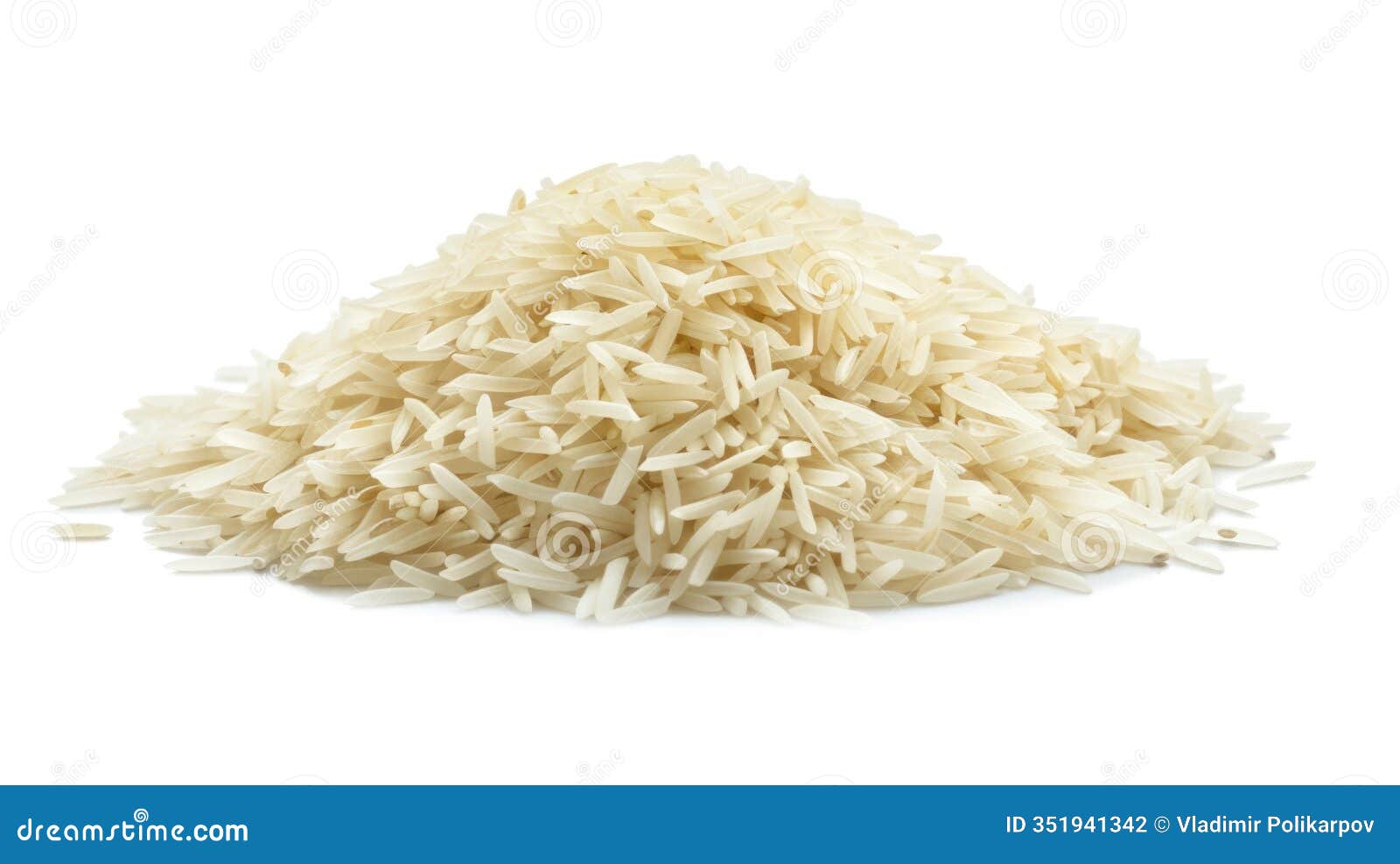 A Simple Image of Rice on a White Background, Suitable for Food and ...