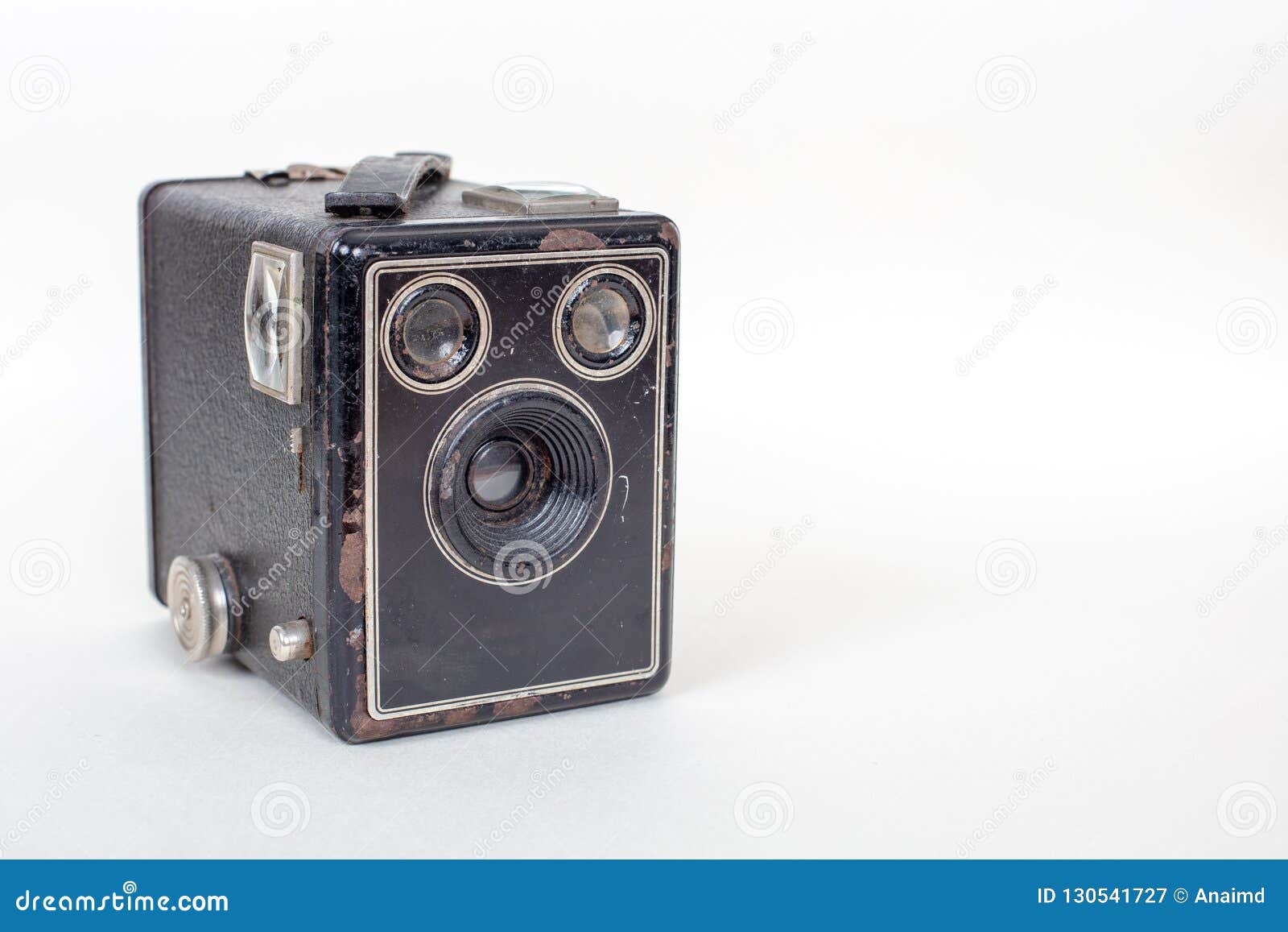 Simple and Inexpensive Basic Cardboard Box Camera Stock Image - Image ...
