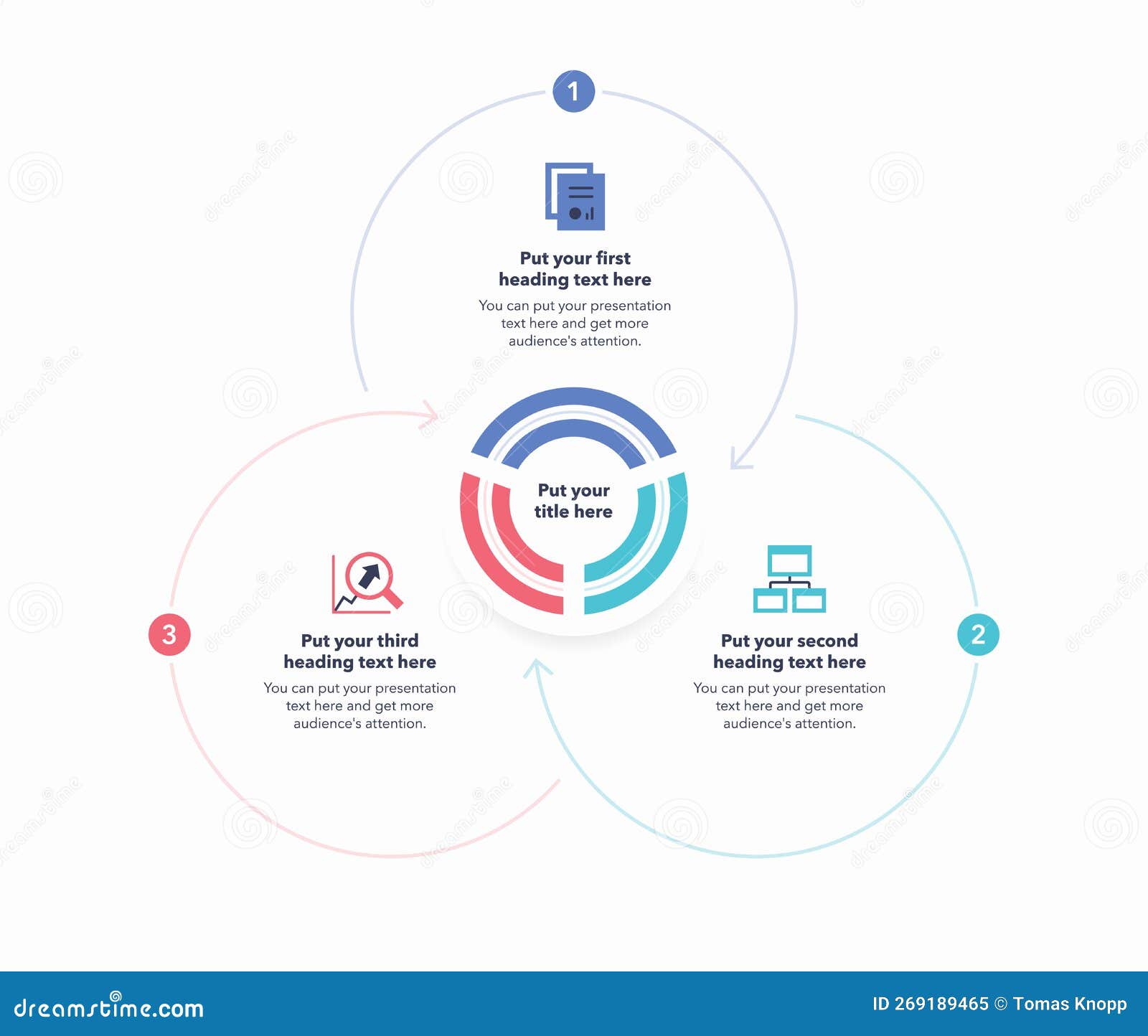 Simple Infographic for Business Analytics with Three Stages Stock ... Simple Infographic for Business Analytics with Three Stages Stock ...