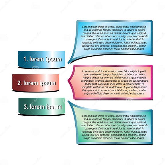 Simple infographic design stock vector. Illustration of design - 80535881