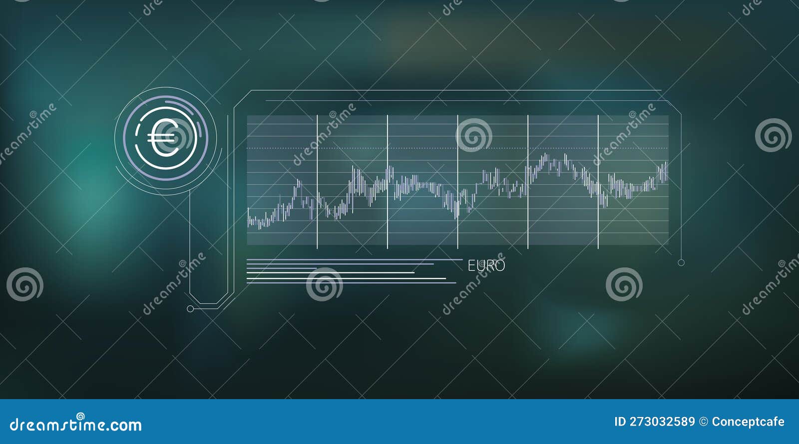A Simple Infographic about the Stability of the Euro Price. Stock ...
