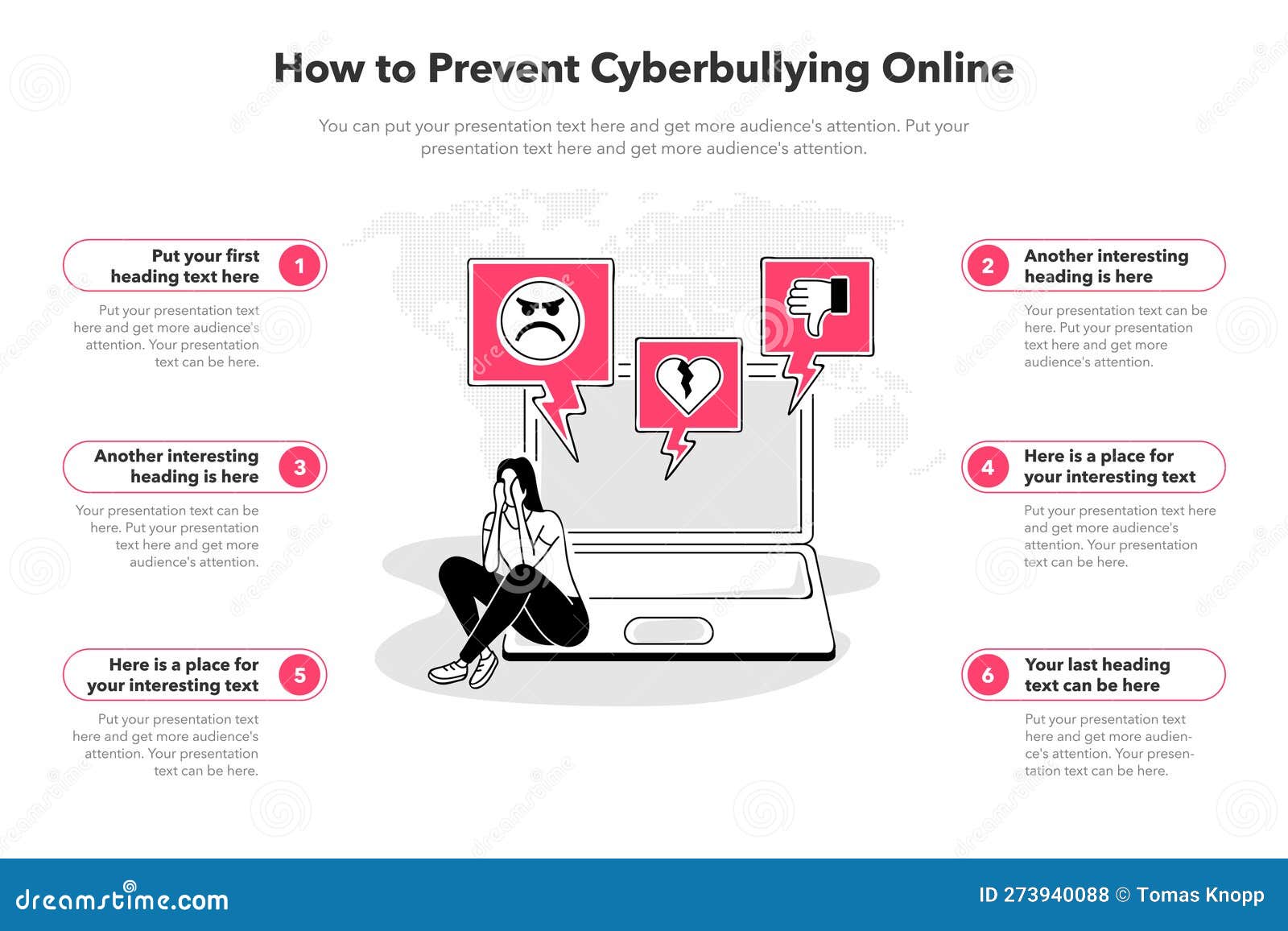 Simple Infographic Template for How To Prevent Cyberbullying Online ... Simple Infographic Template for How To Prevent Cyberbullying Online ...