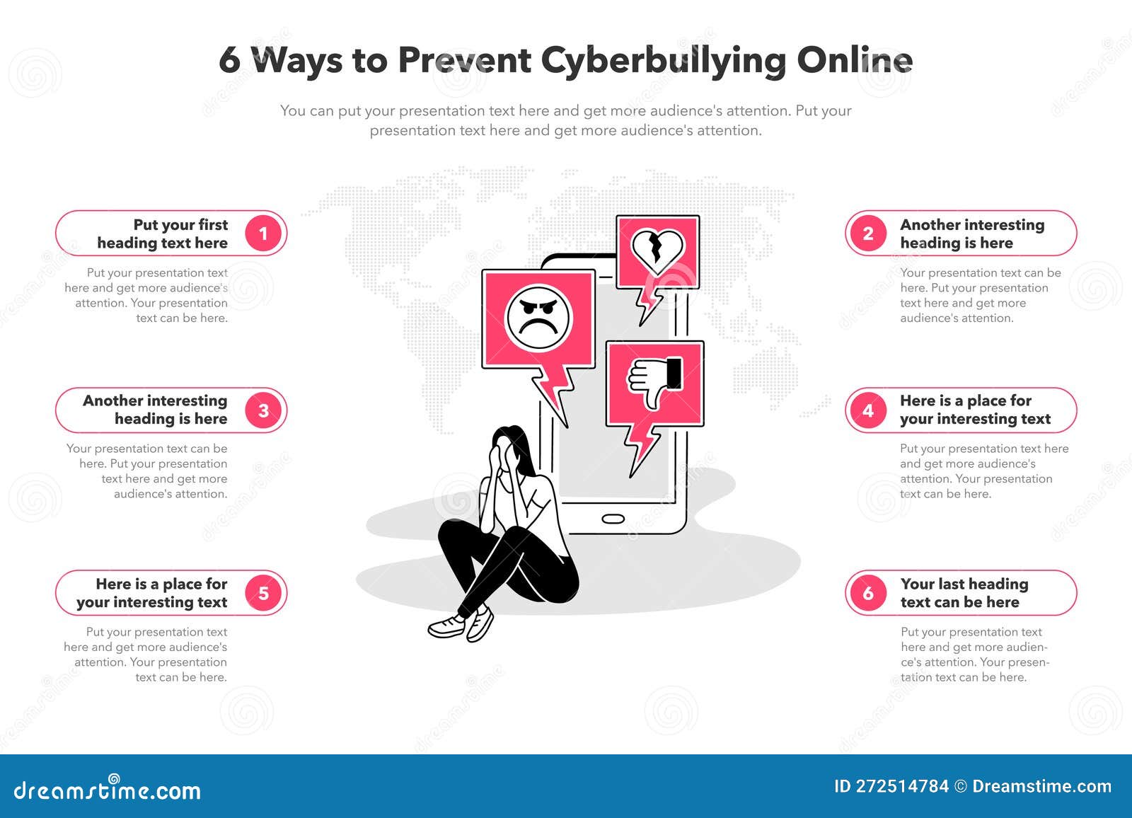 Simple Infographic Template for How To Prevent Cyberbullying Online ... Simple Infographic Template for How To Prevent Cyberbullying Online ...