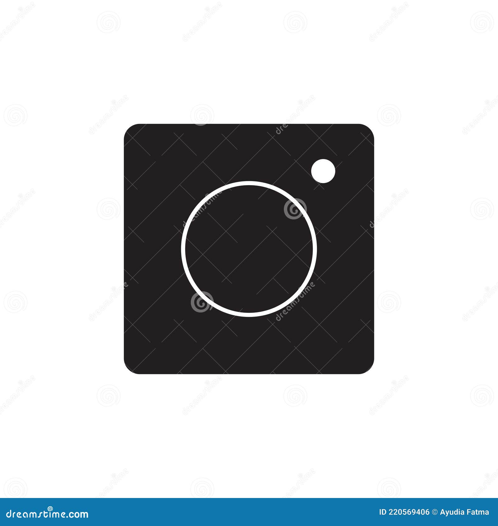 Simple and Simple Instagram Icon Illustration Design Stock Illustration ...