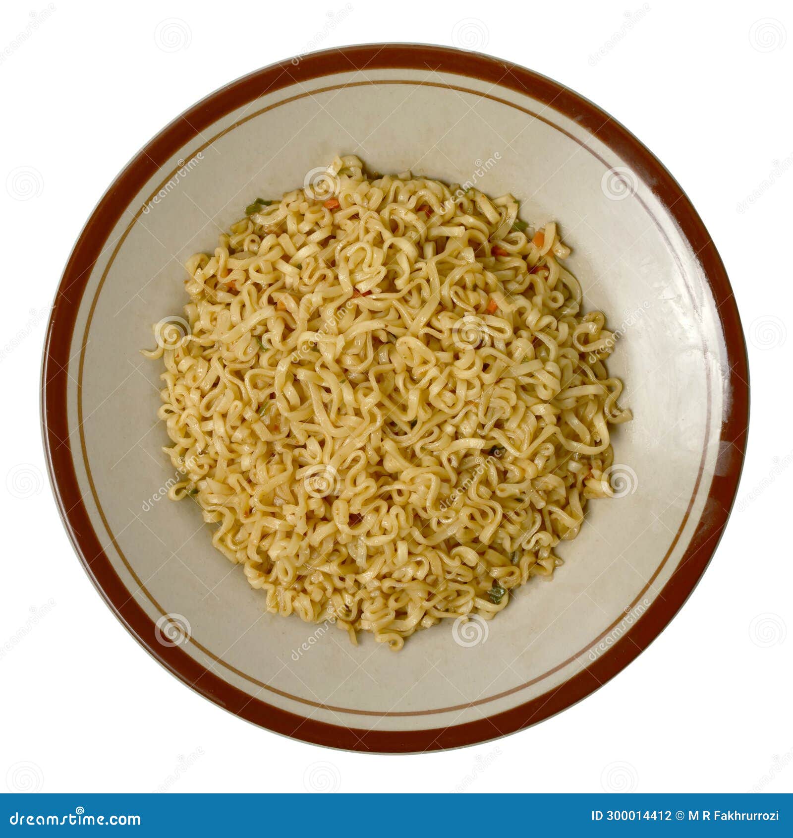 Simple Instant Fried Noodles, Ready To Eat Stock Photo - Image of tasty ...