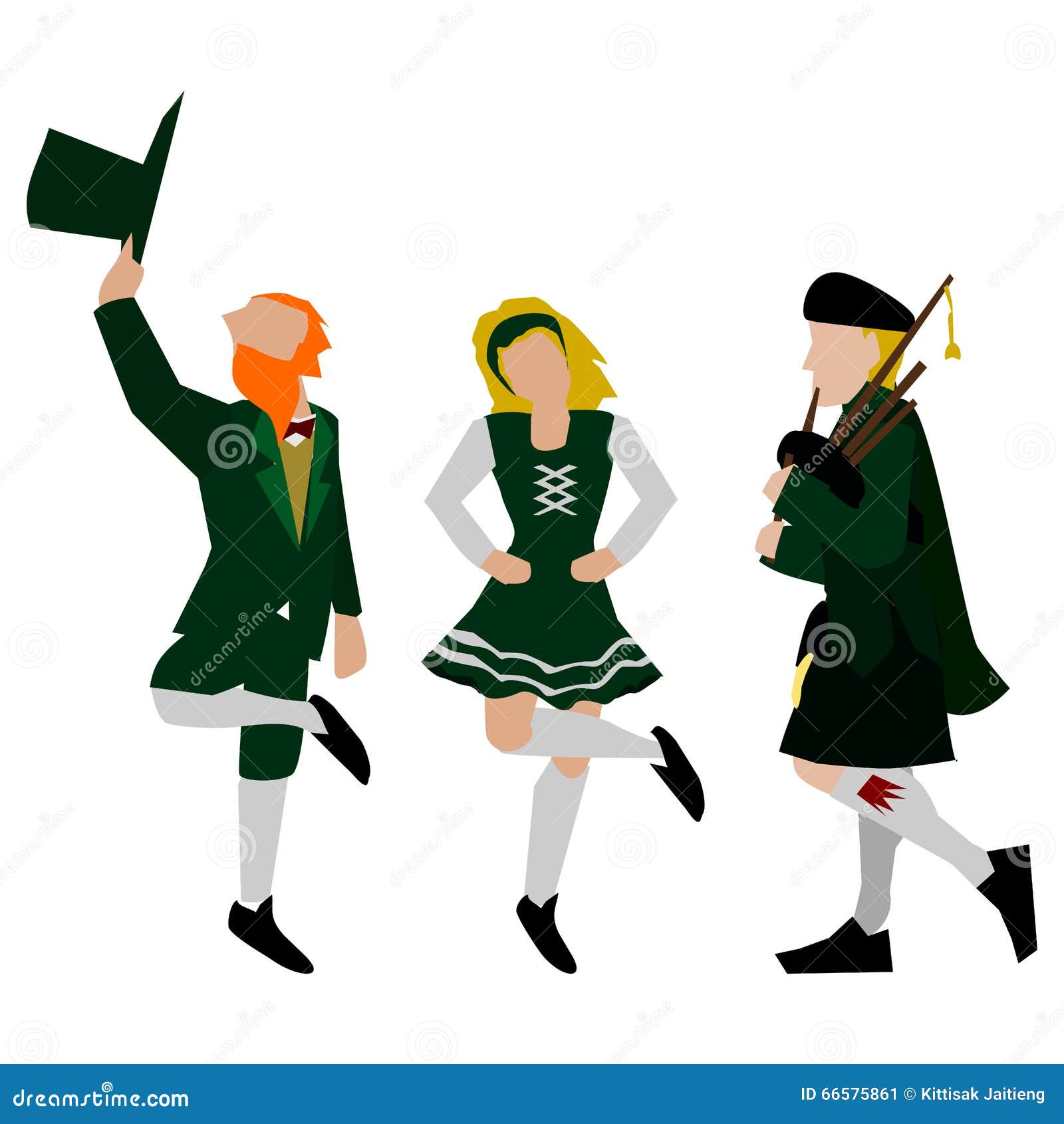 Irish Characters Stock Illustrations – 484 Irish Characters Stock ...