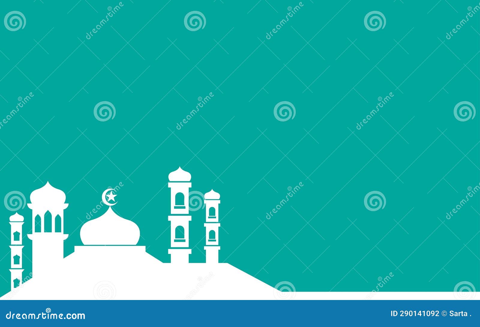 Simple Islamic Arabic Ornament Square Frame Template With Elegant ...