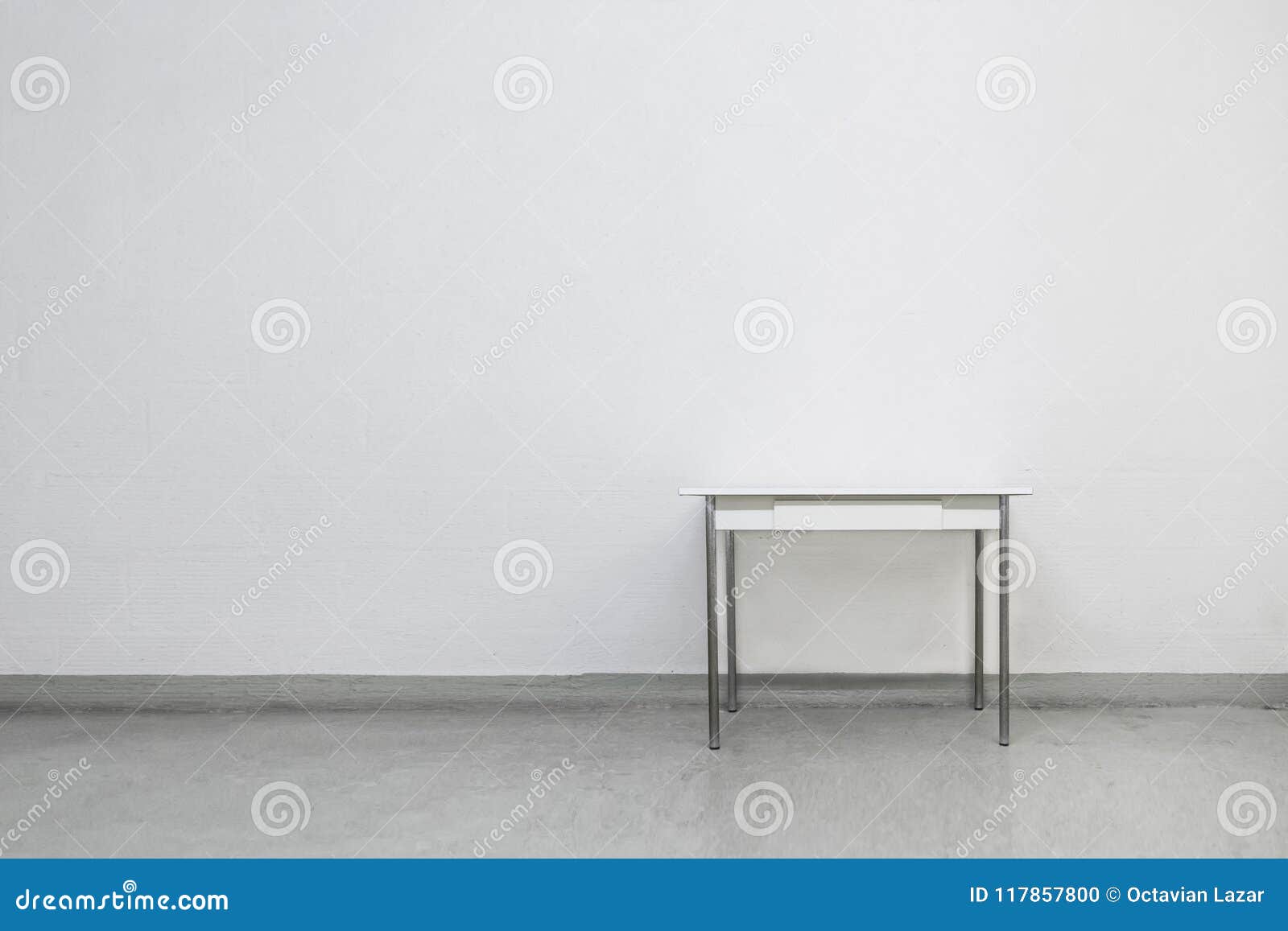 Simple isolated table stock photo. Image of placement - 117857800