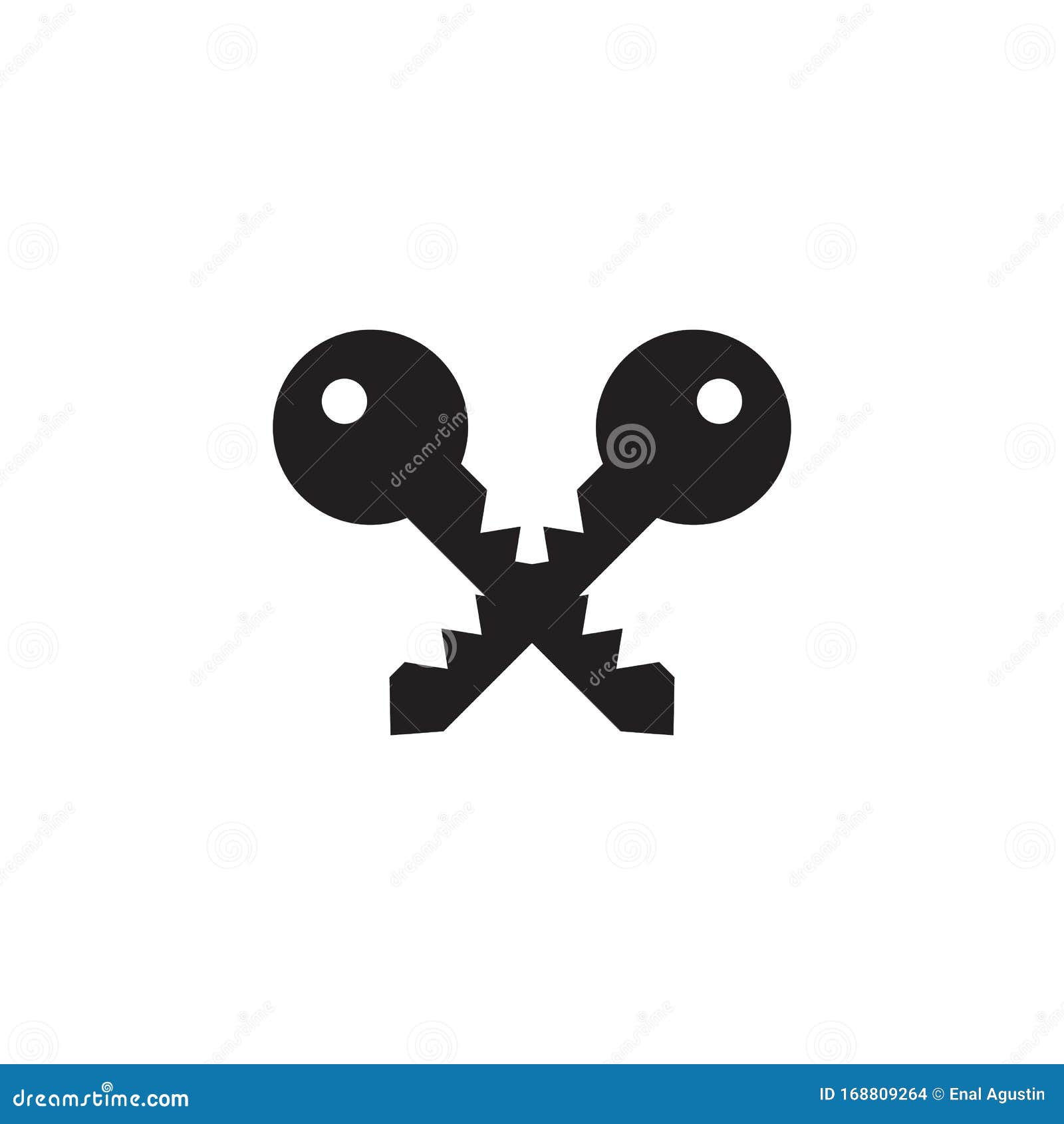 Simple Key Logo Icon Design Vector Template Stock Vector - Illustration ...