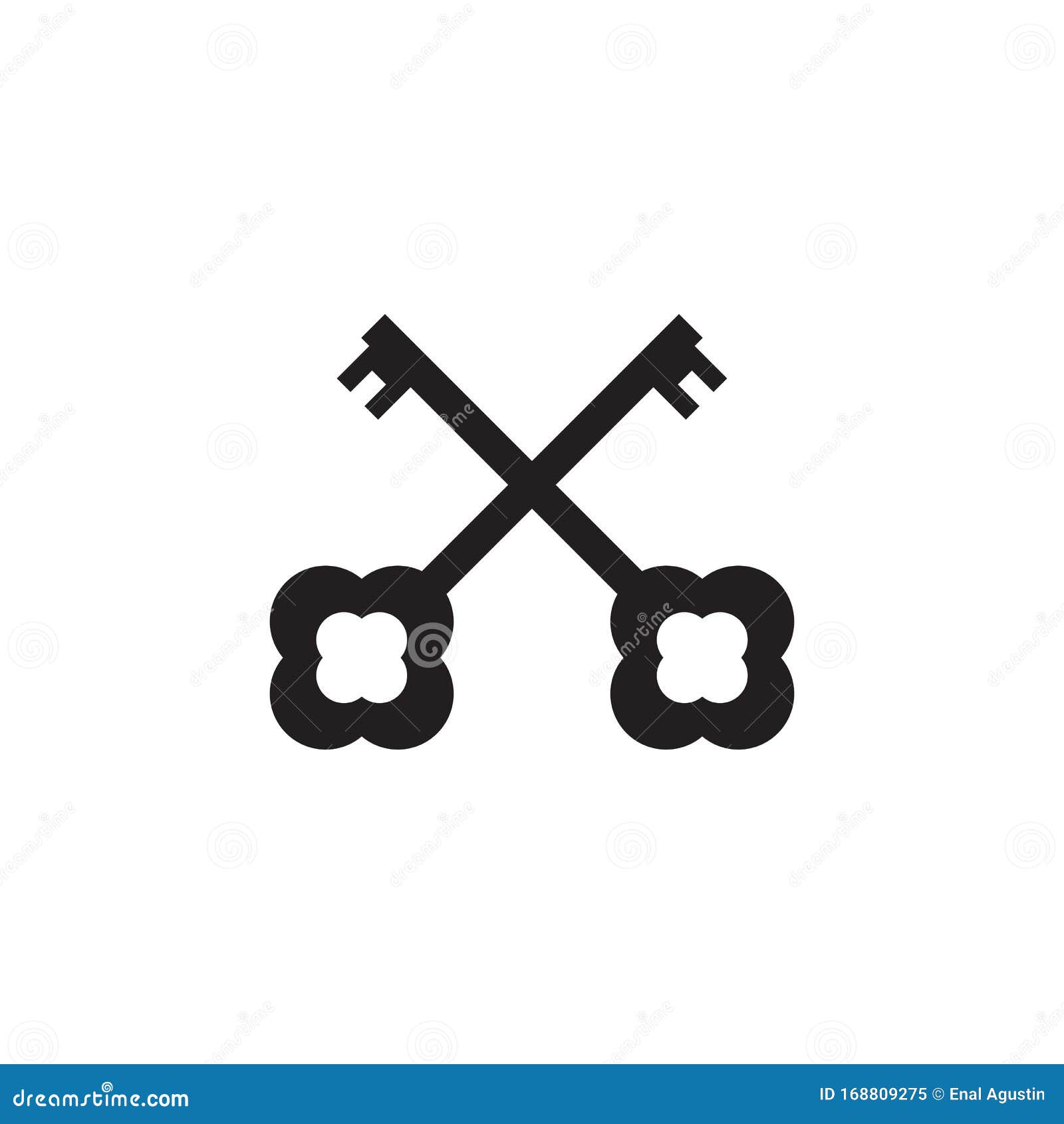 Simple Key Logo Icon Design Vector Template Stock Vector - Illustration ...