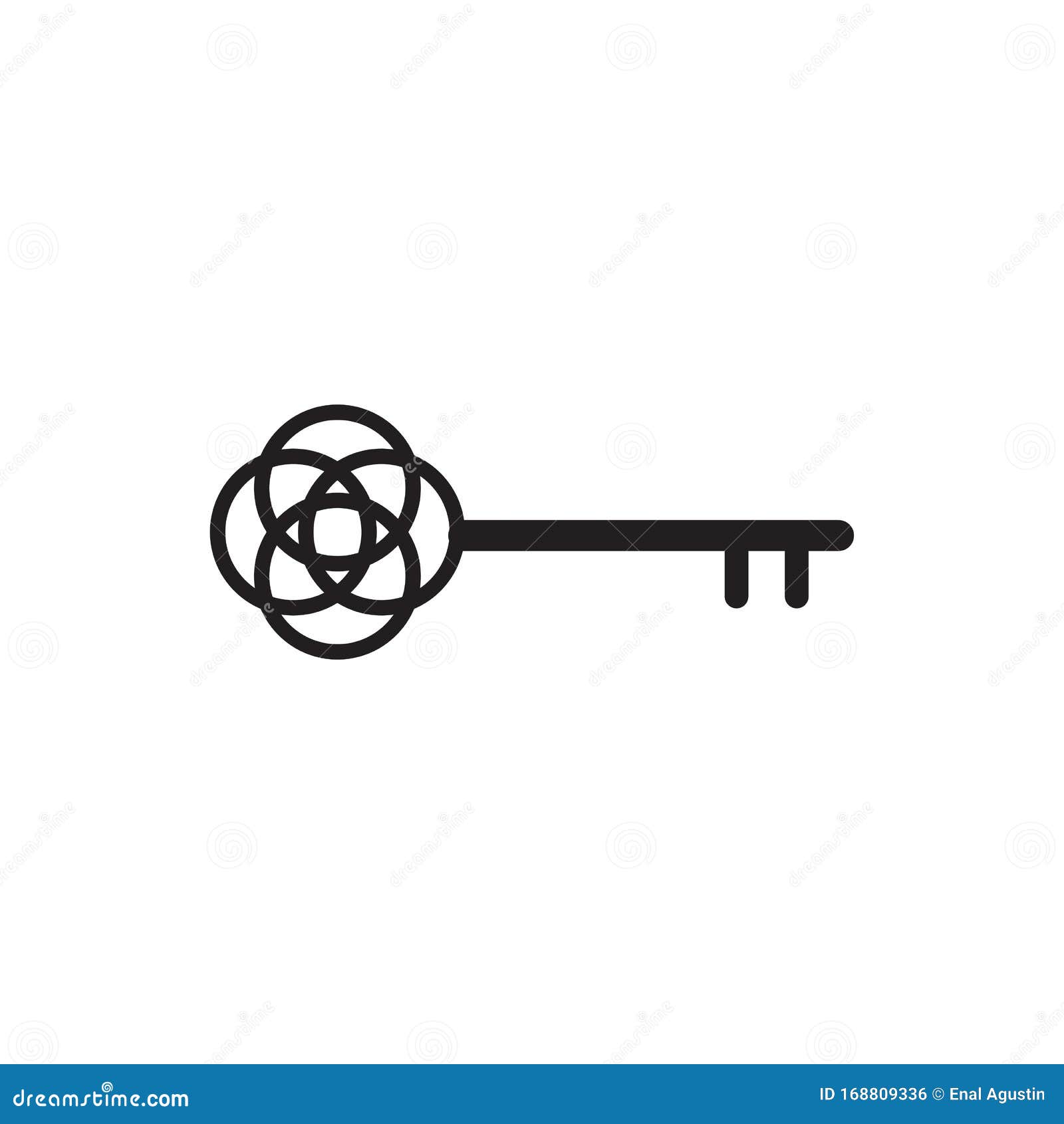 Simple Key Logo Icon Design Vector Template Stock Vector - Illustration ...