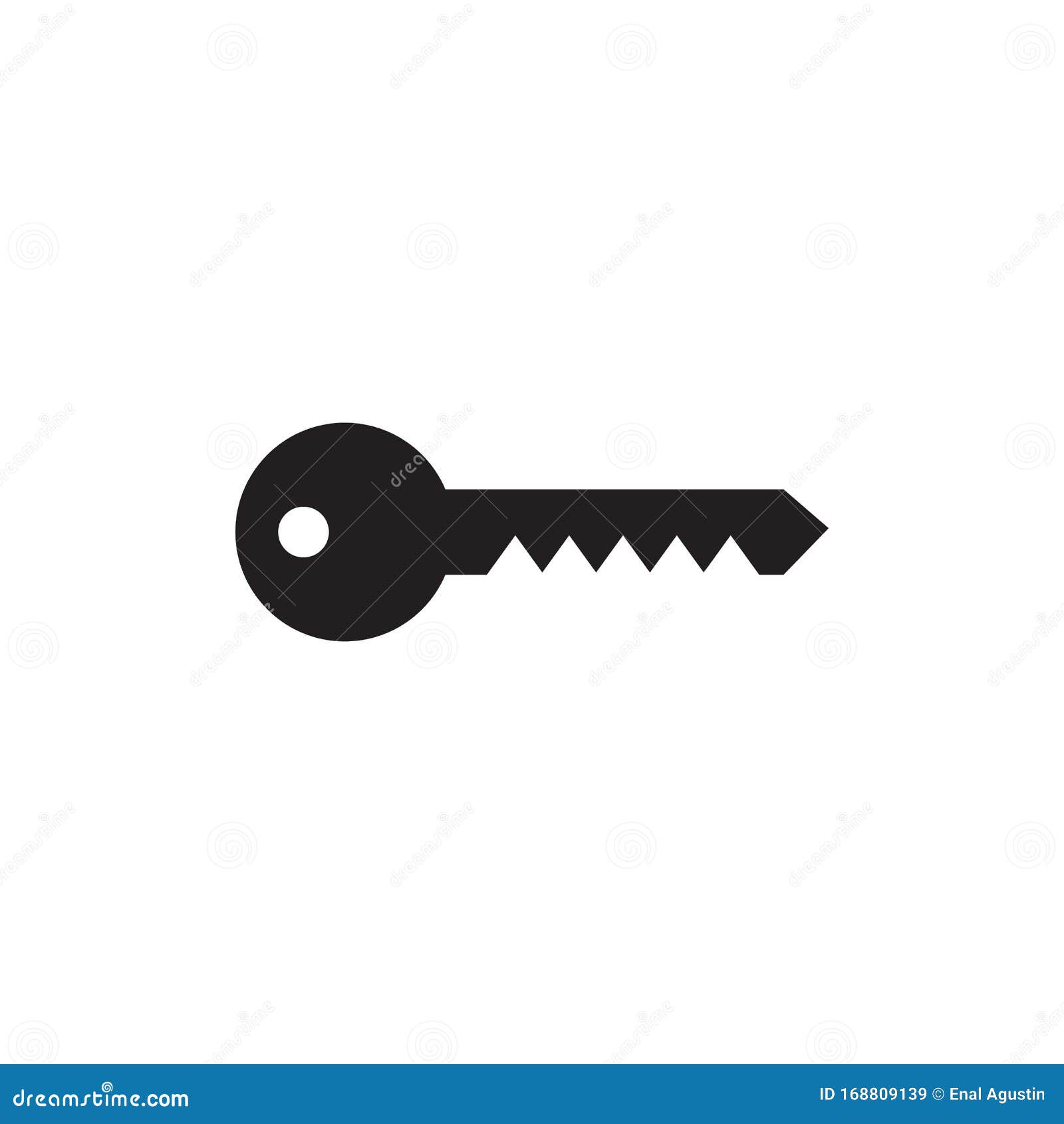 Simple Key Logo Icon Design Vector Template Stock Vector - Illustration ...