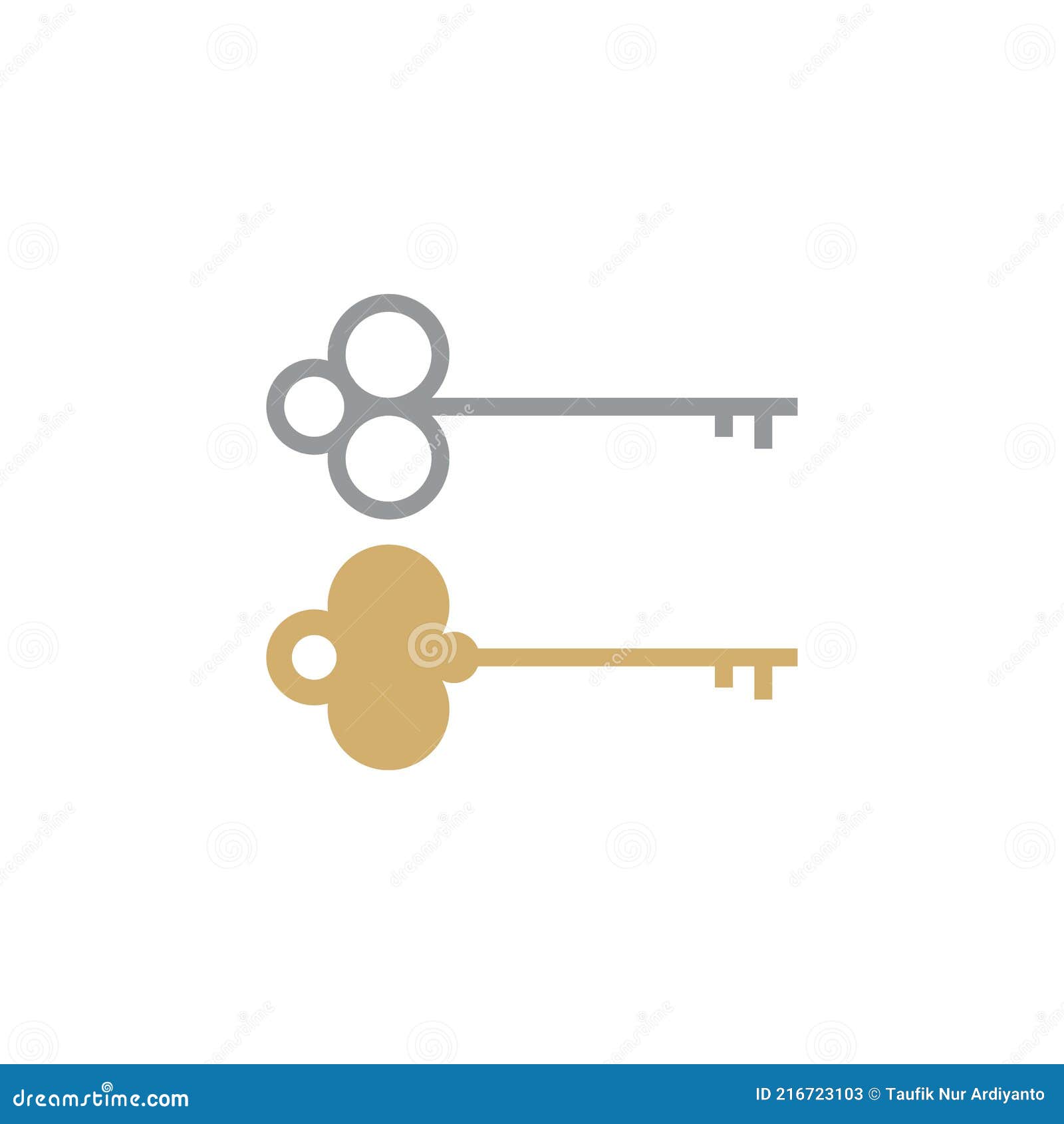 Simple Key Logo Icon Design Vector Template Stock Vector - Illustration ...