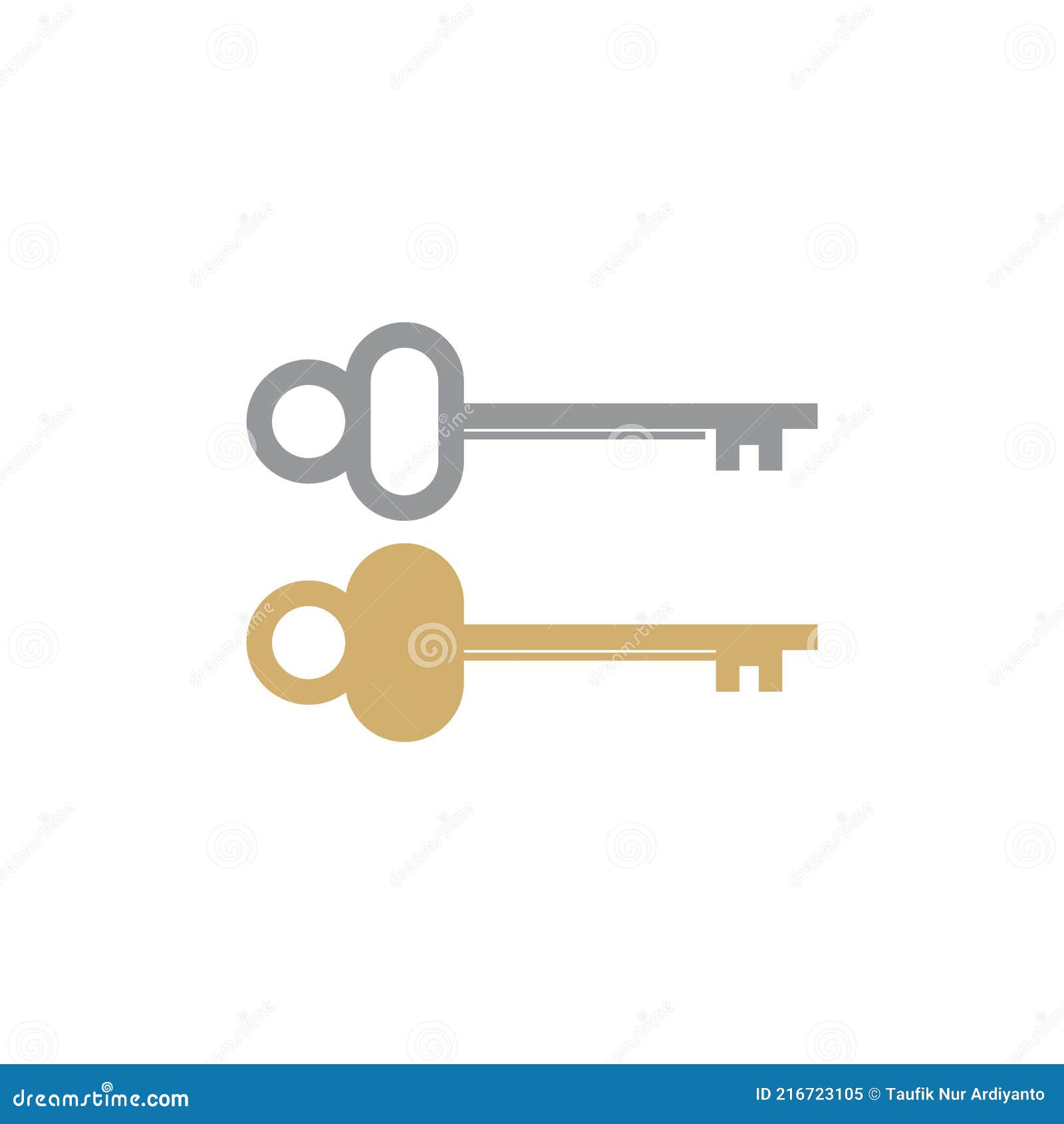 Simple Key Logo Icon Design Vector Template Stock Vector - Illustration ...