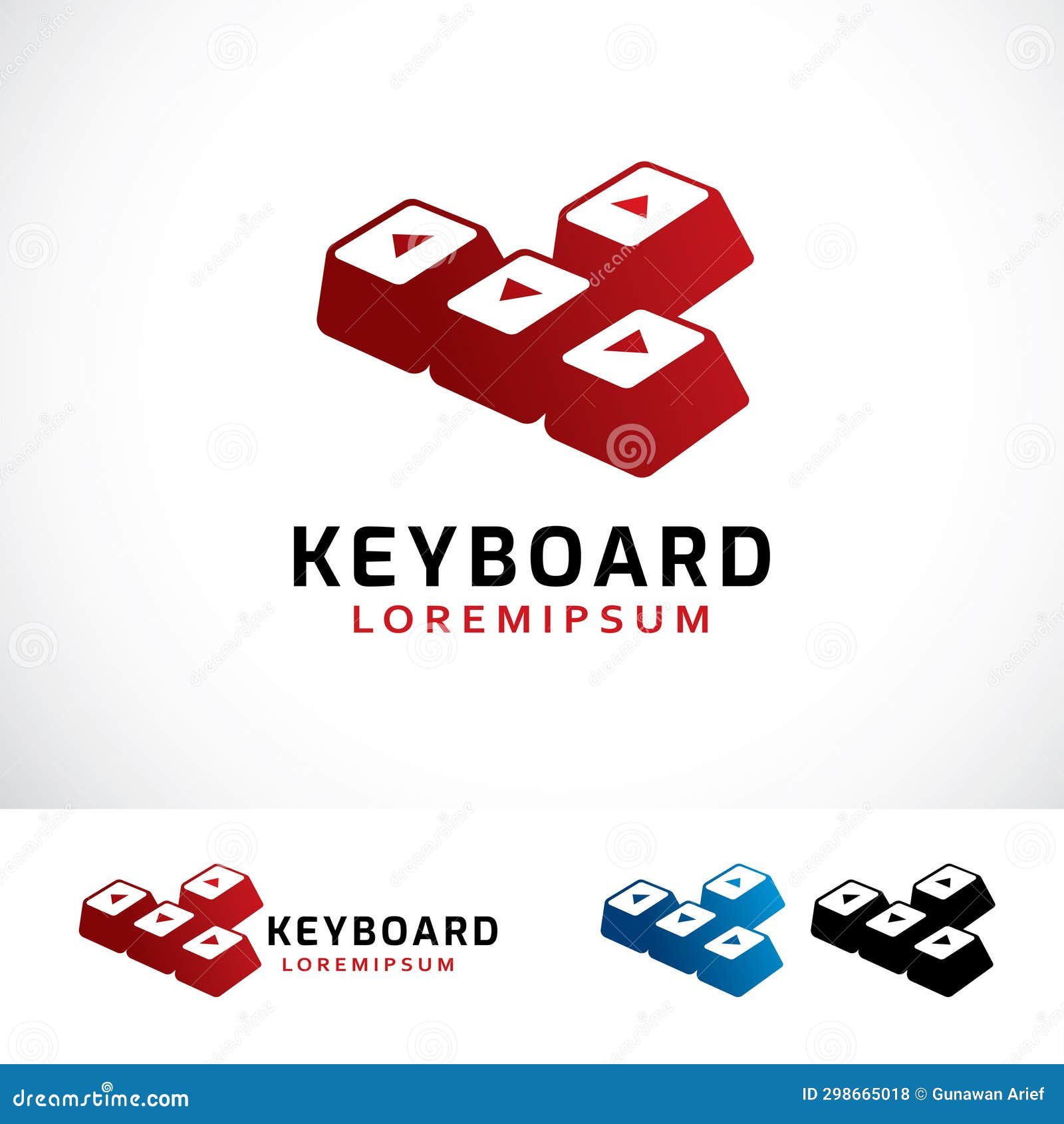 Simple Keyboard Vector With Minimalist And Modern Design Royalty-Free ...