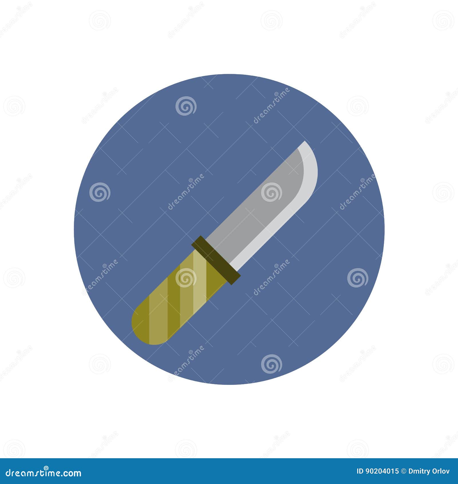 Simple knife icon stock illustration. Illustration of hiking - 90204015