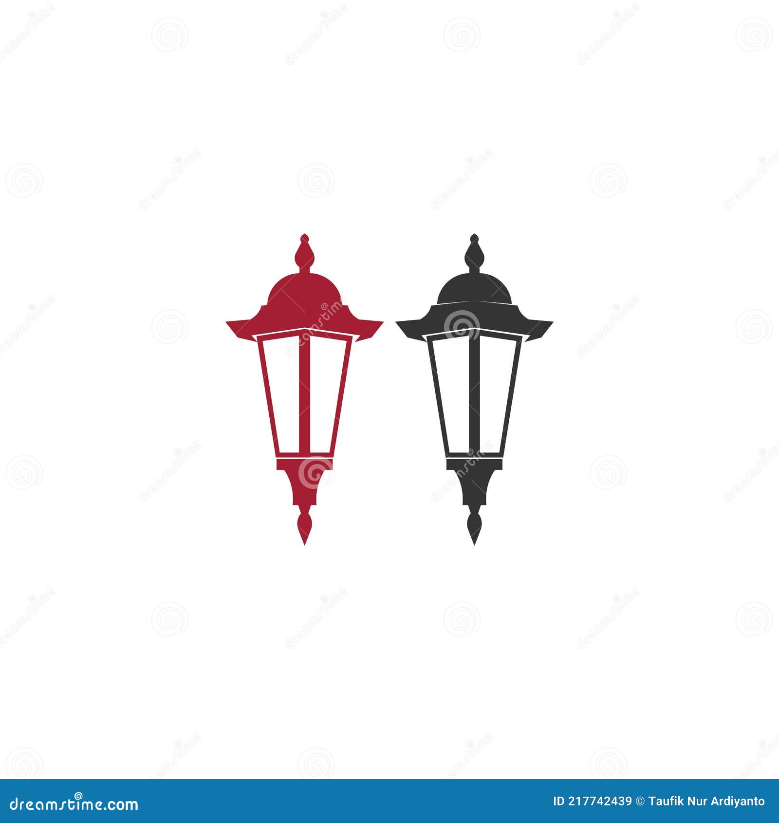 Simple Lantern Icon Logo Design Vector Template Illustration Stock ...