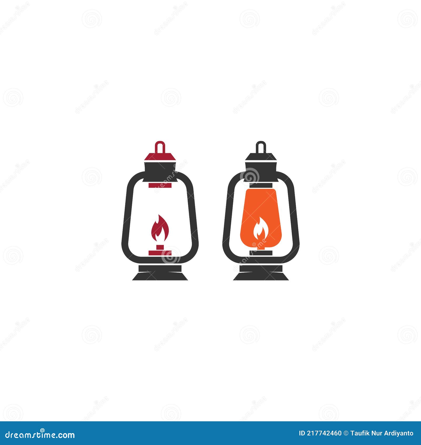 Simple Lantern Icon Logo Design Vector Template Illustration Stock ...