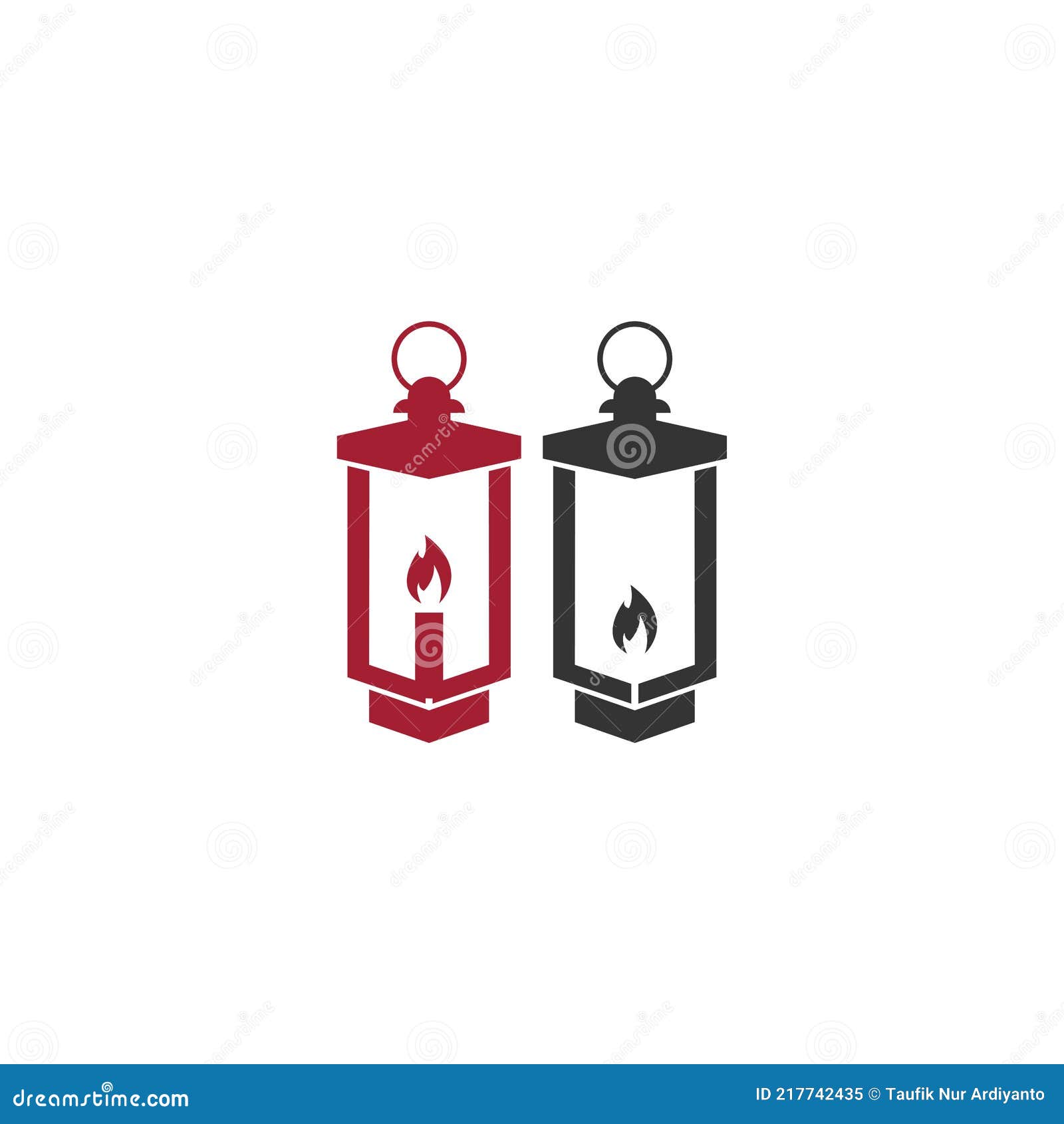 Simple Lantern Icon Logo Design Vector Template Illustration Stock ...