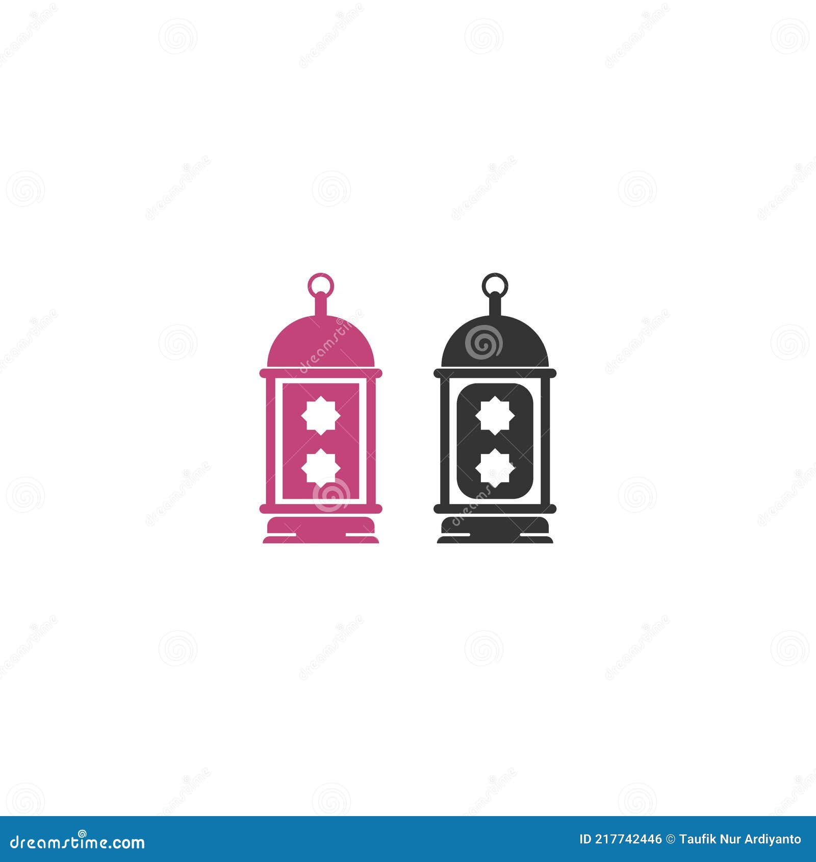 Simple Lantern Icon Logo Design Vector Template Illustration Stock ...